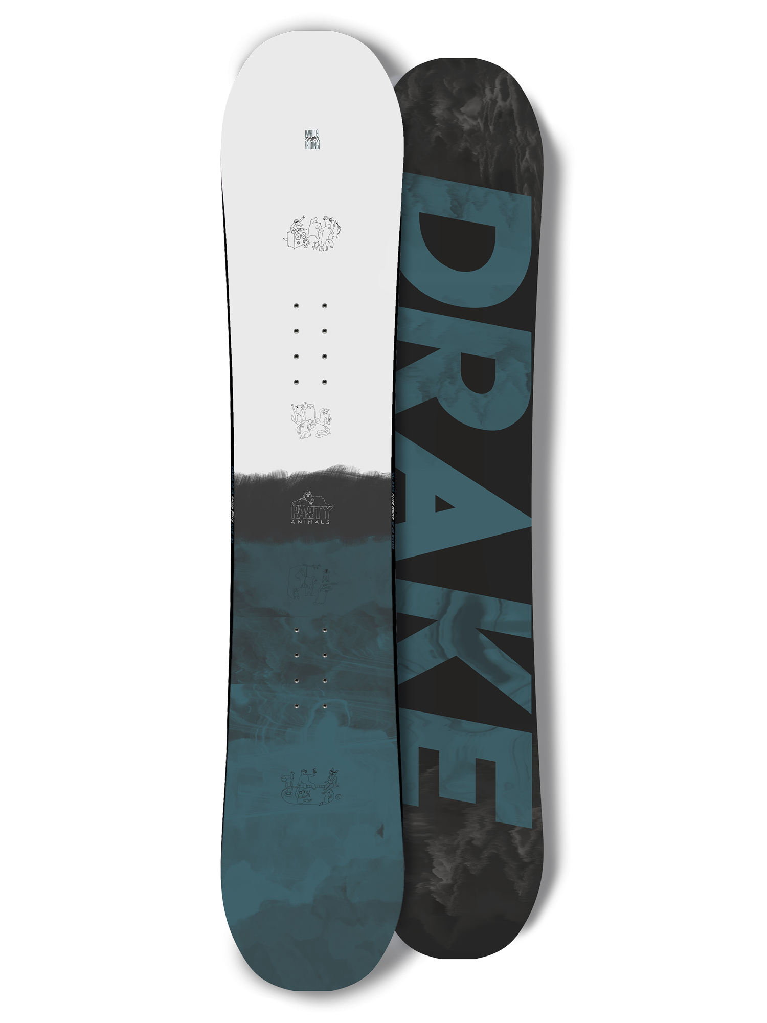 Drake Df Junior Board Snowboard - grey