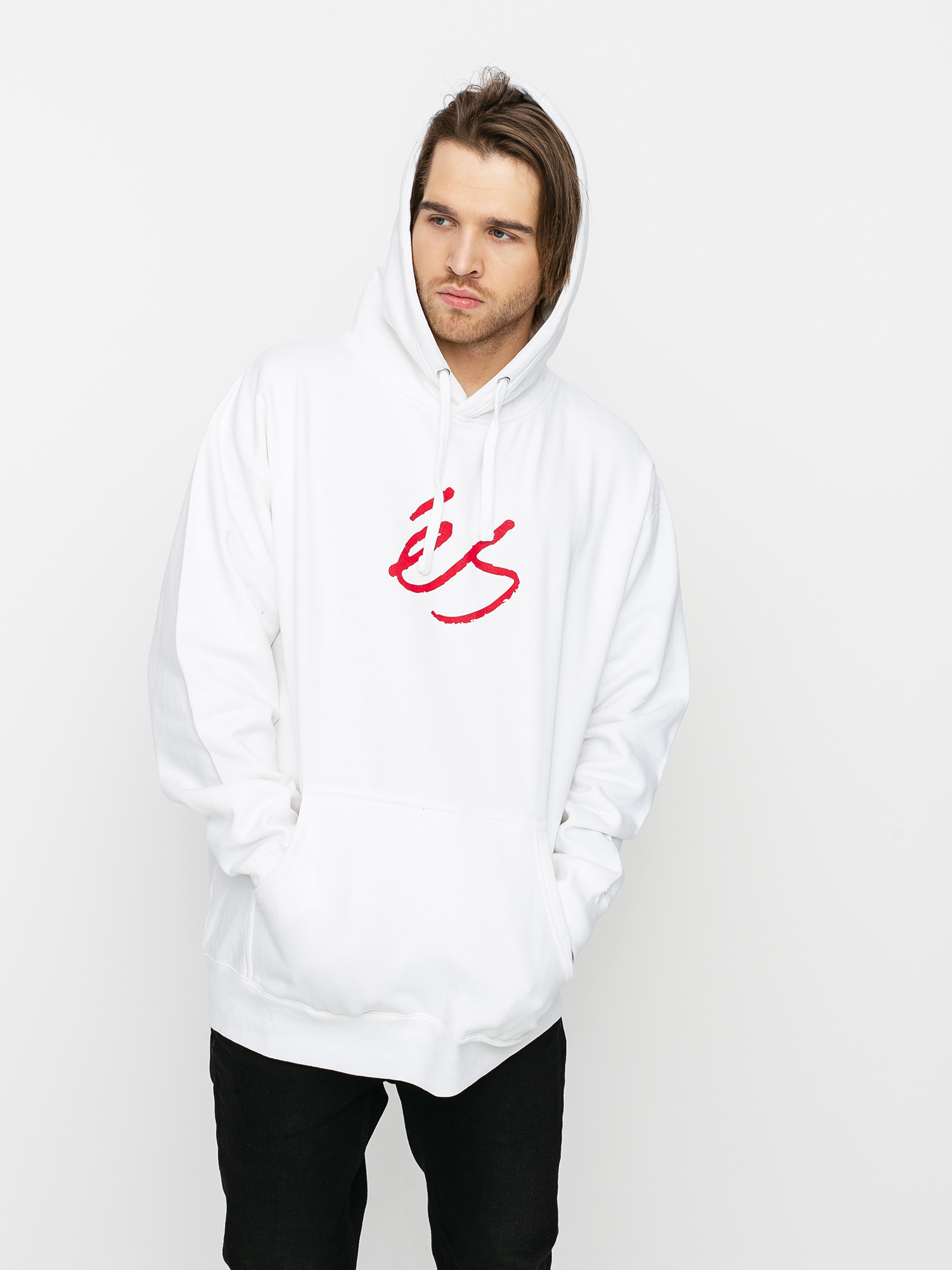 eS Script HD Hoodie - white (white)