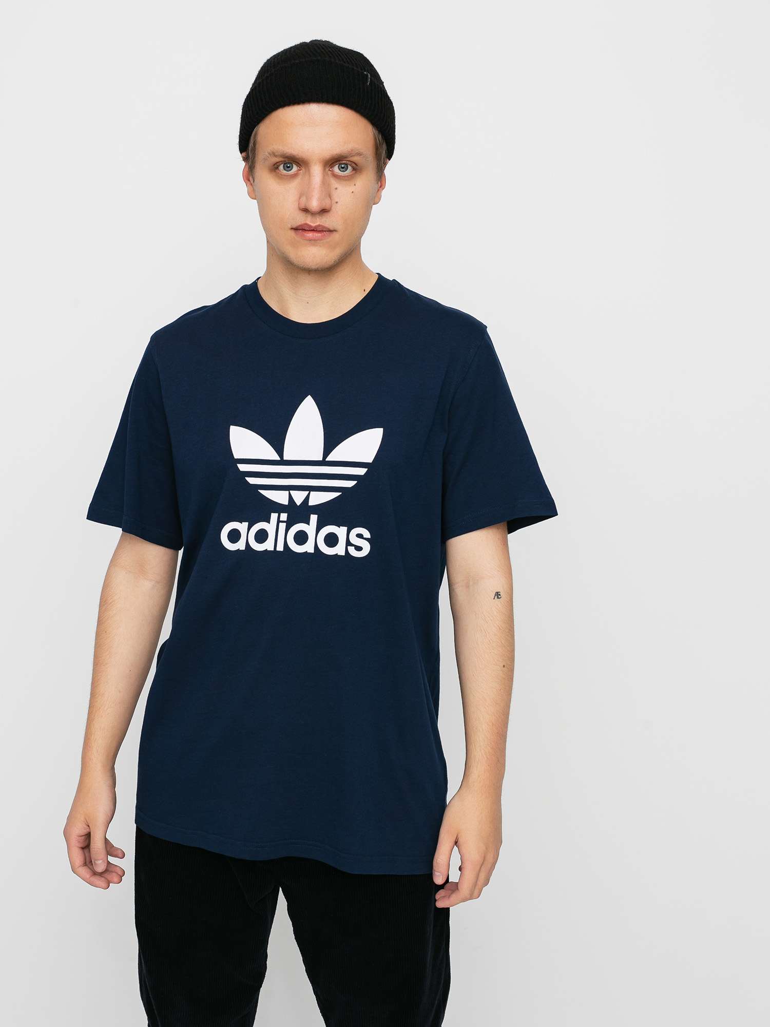 adidas Originals Trefoil T-shirt - navy blue (collegiate navy)