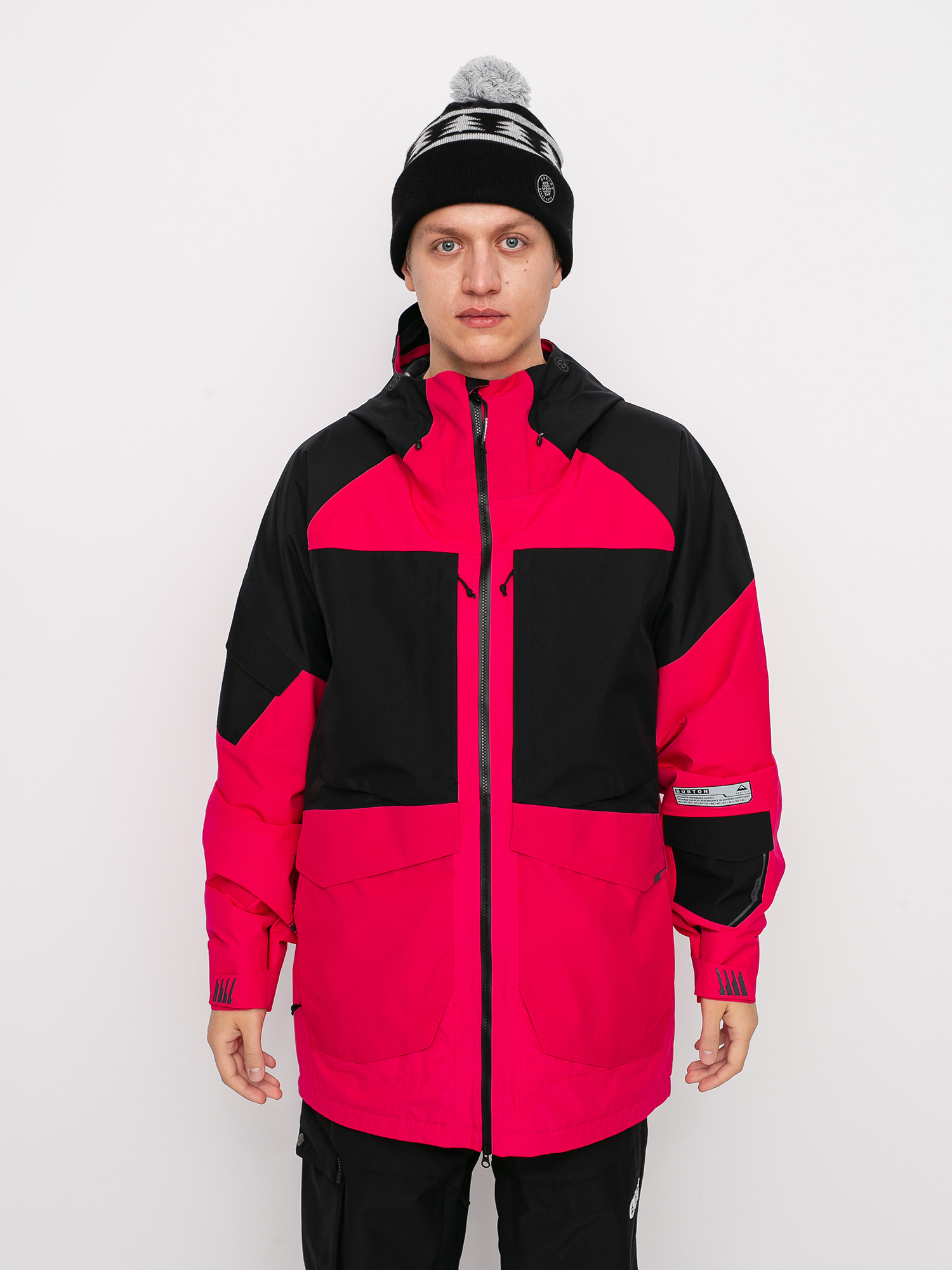Burton Gore Tex 2L Banshey Snowboard jacket - pink (punchy pink/true black)