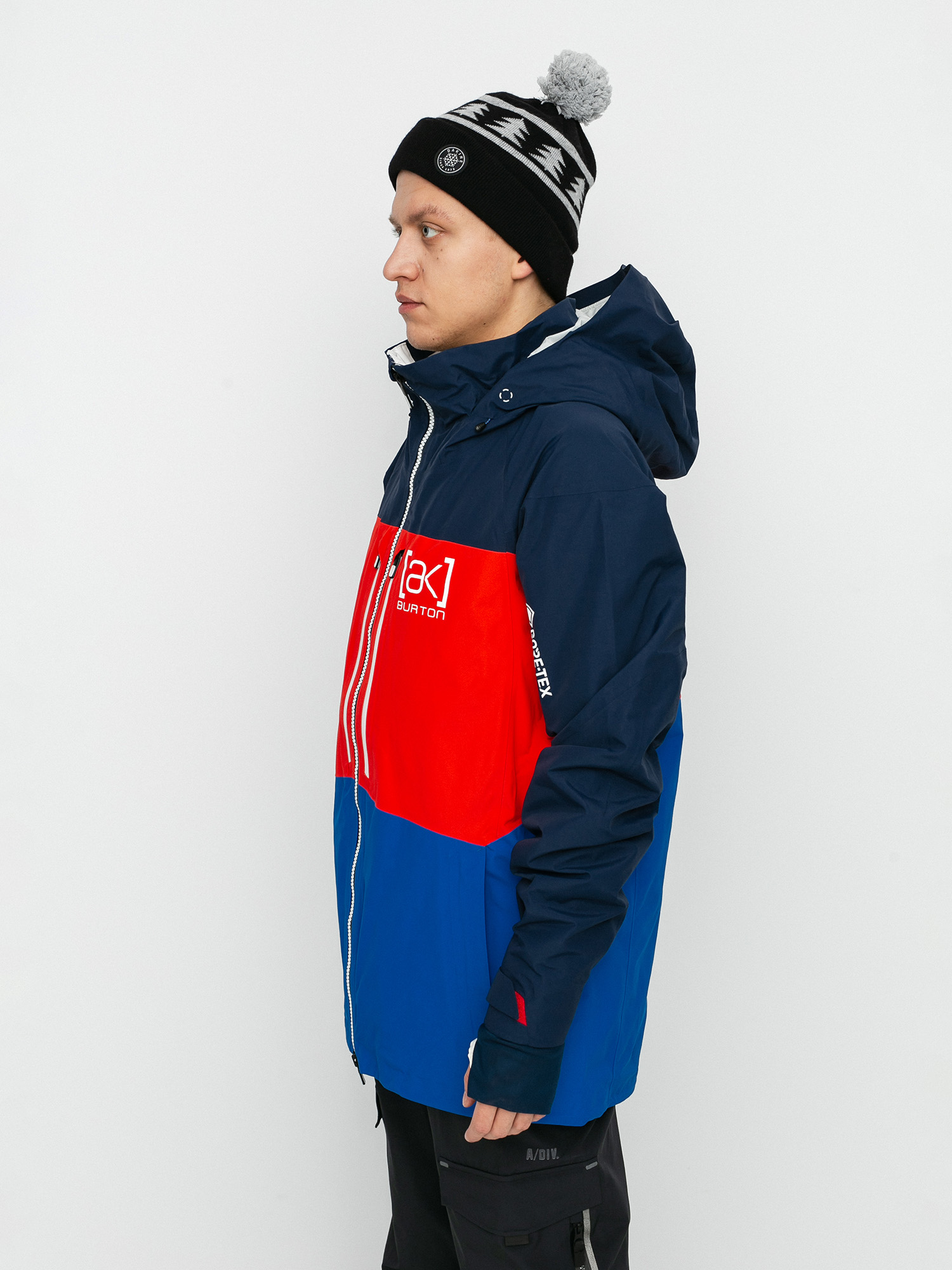 Burton Ak Gore Tex Swash Snowboard jacket - navy blue (dress blue/flame ...