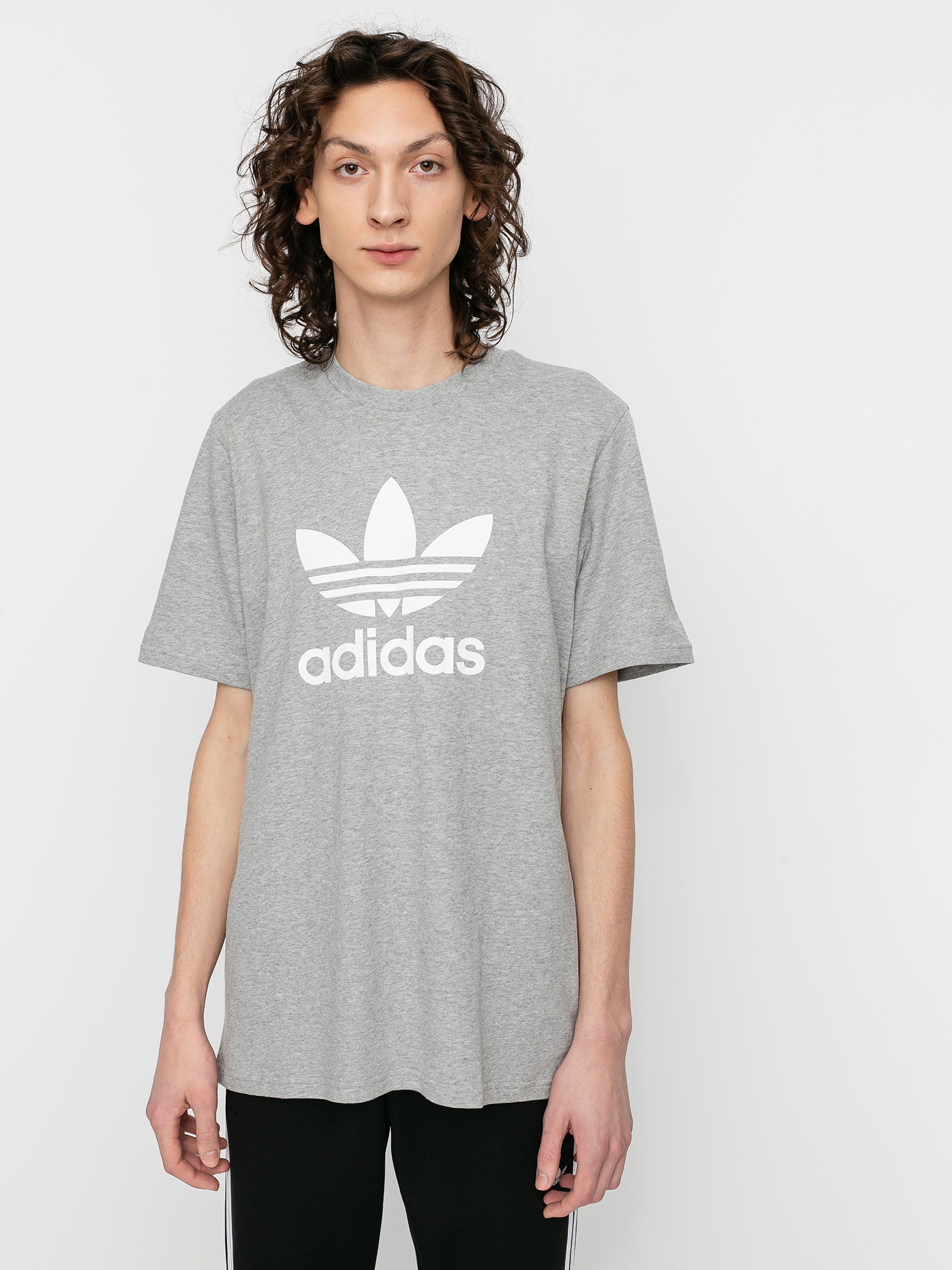 adidas Originals Treofil T-shirt - grey (medium grey heather)