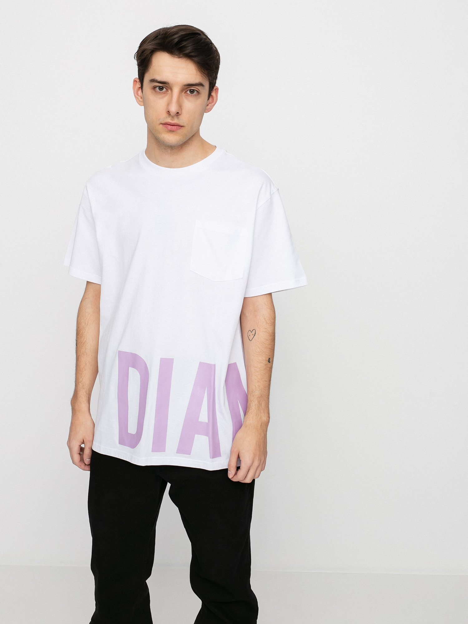 Diamond Supply Co. Emerald Pocket T shirt white white