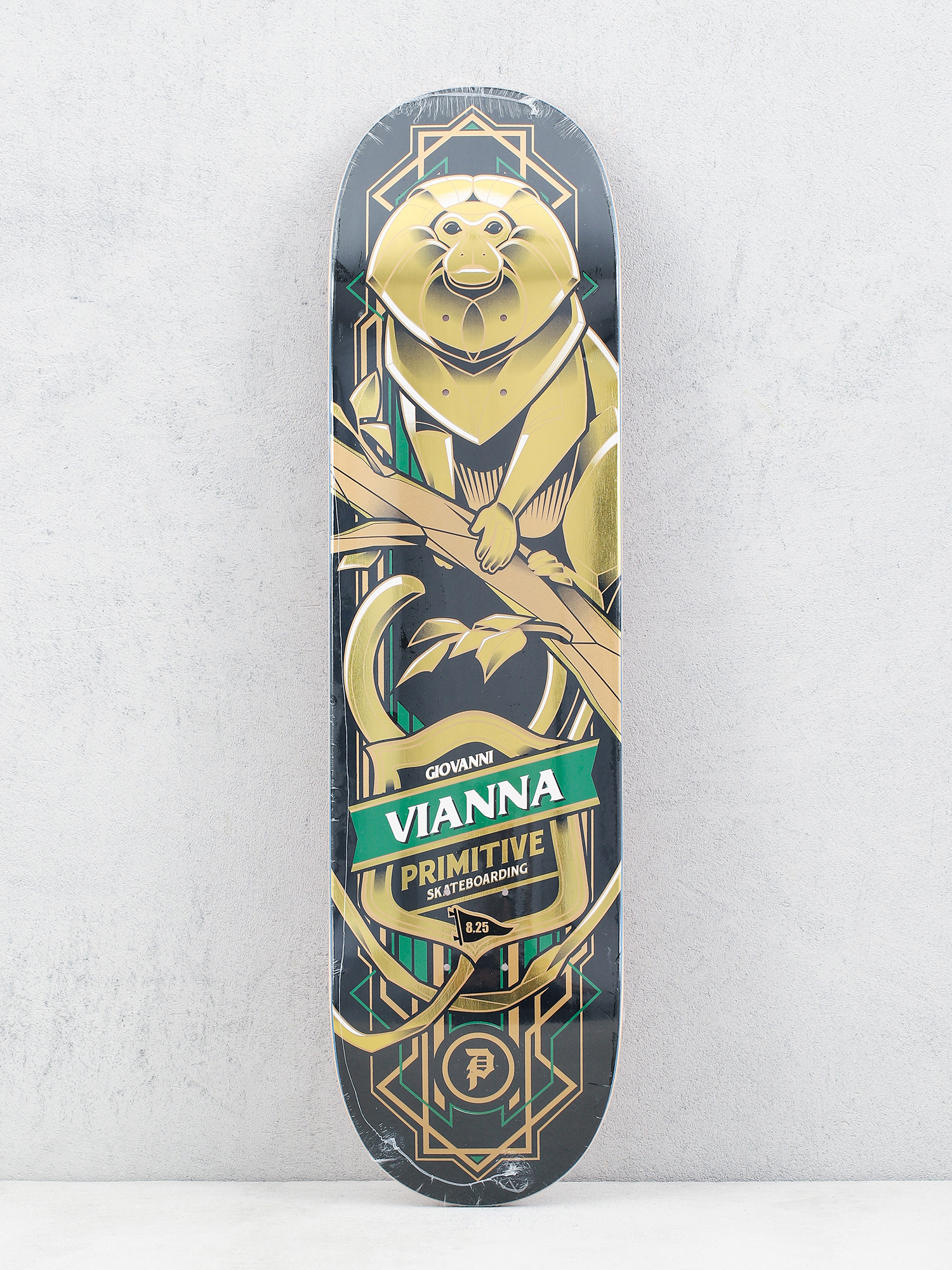 Primitive Vianna Pro Tamarin Deck (black/gold)