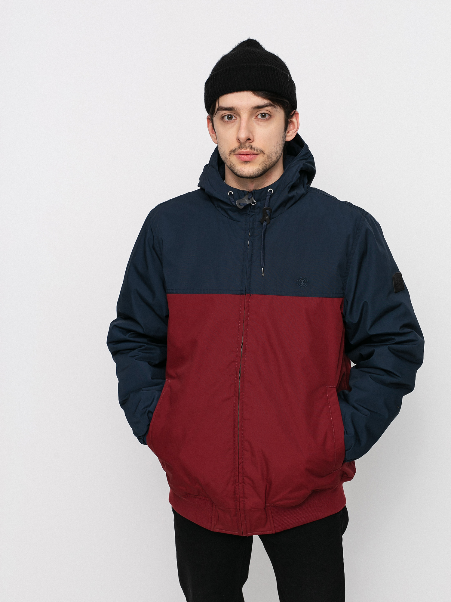 Element Dulcey 2 Tones Jacket - burgundy (eclipse navy)