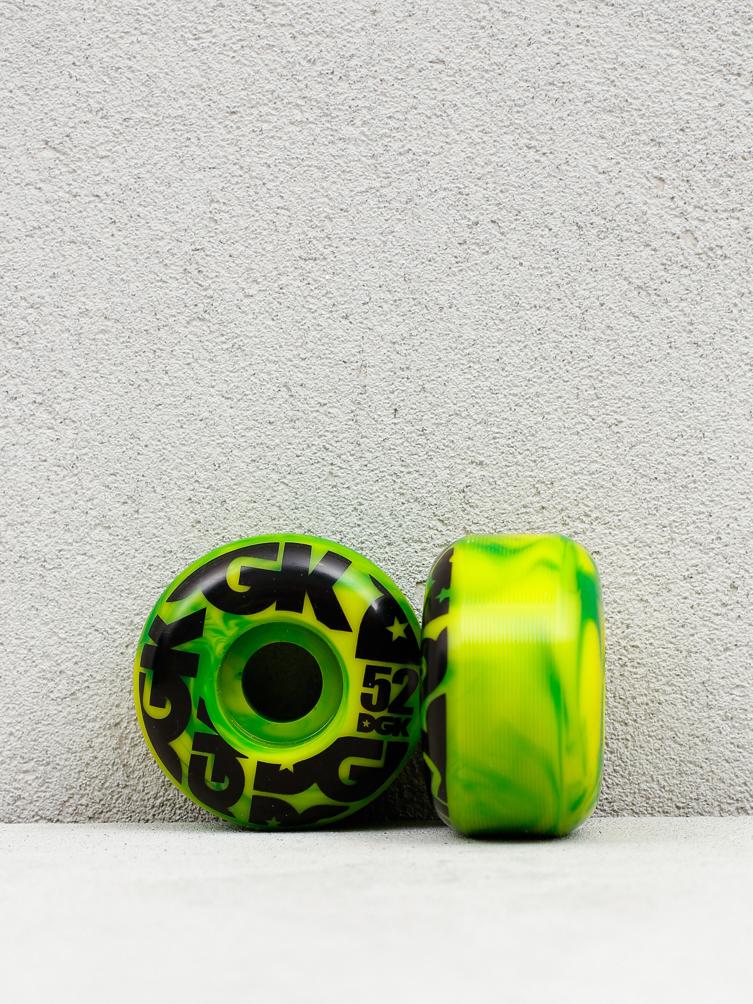 DGK Swirl Formula Wheels - green (green/black)
