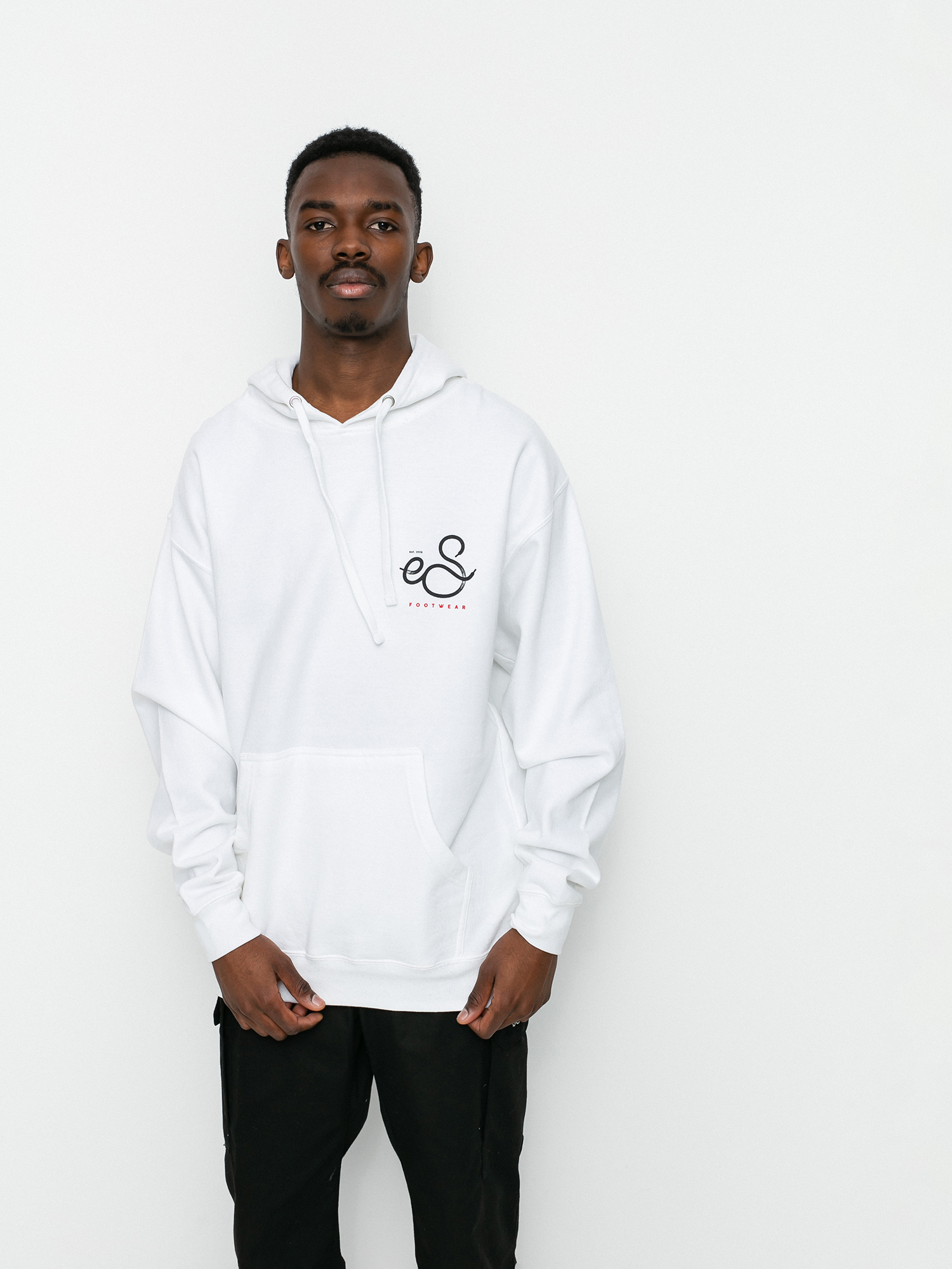 eS Shoelace HD Hoodie - white (white)