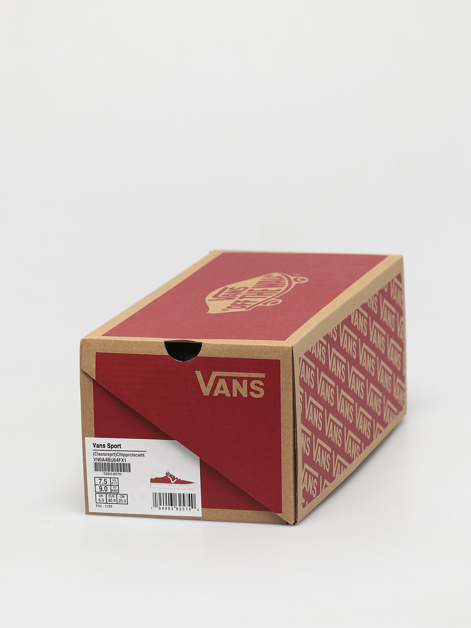Vans Sport Shoes Burgundy Classic Sport Chili Pepperclassic White