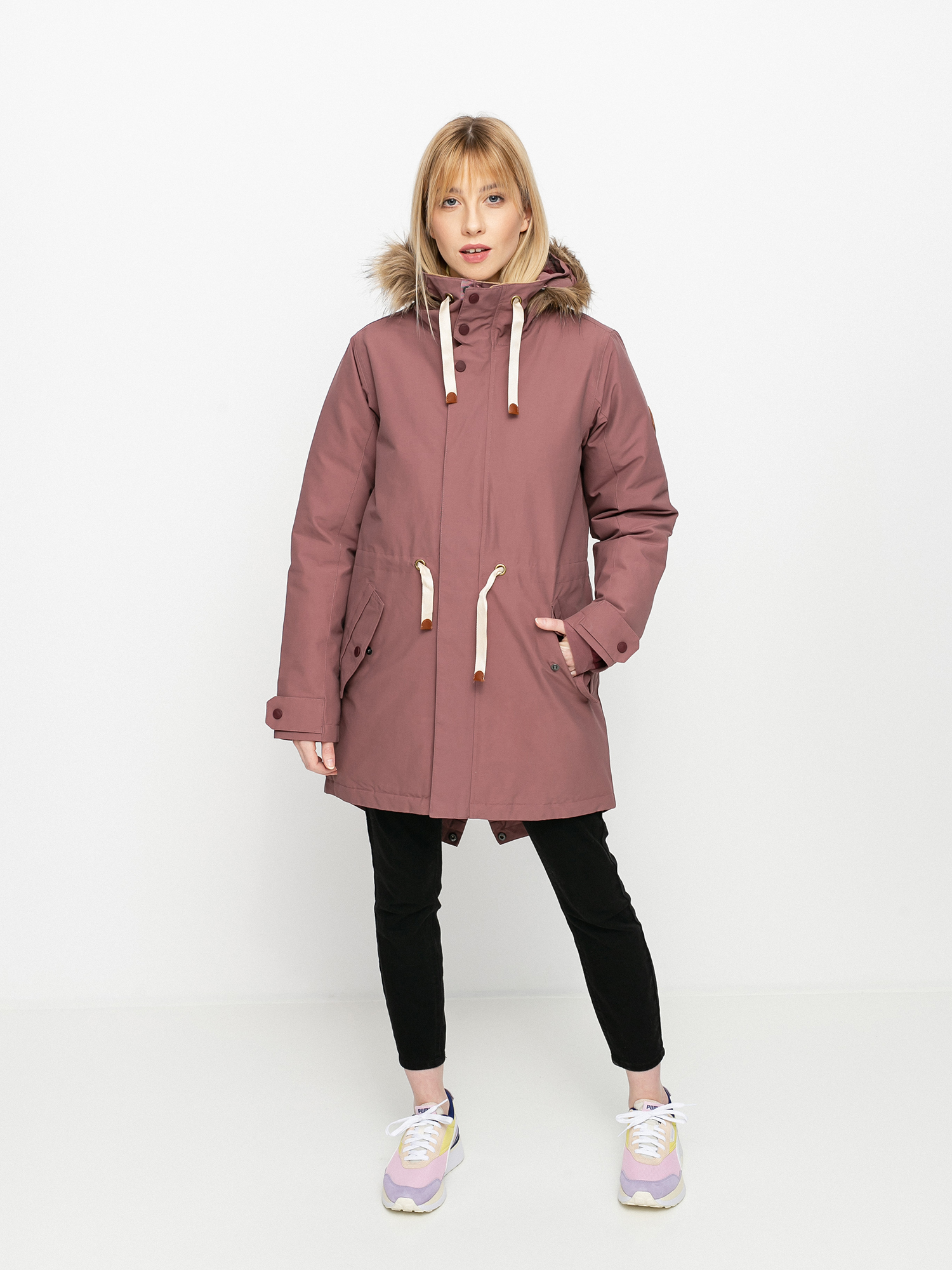 Burton Saxton Parka Jacket Wmn - pink (rose brown)