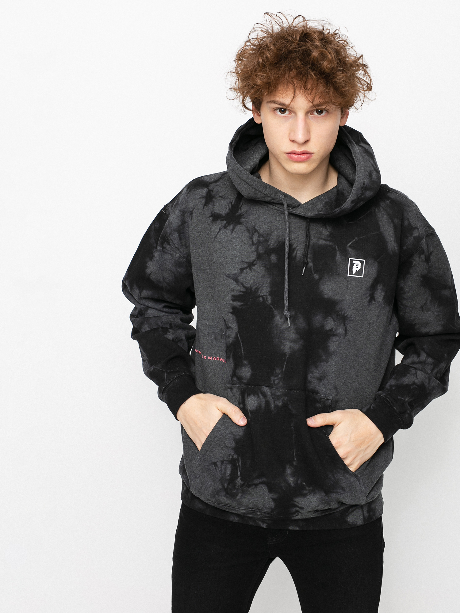 Primitive Venom Washed HD Hoodie - black (black)