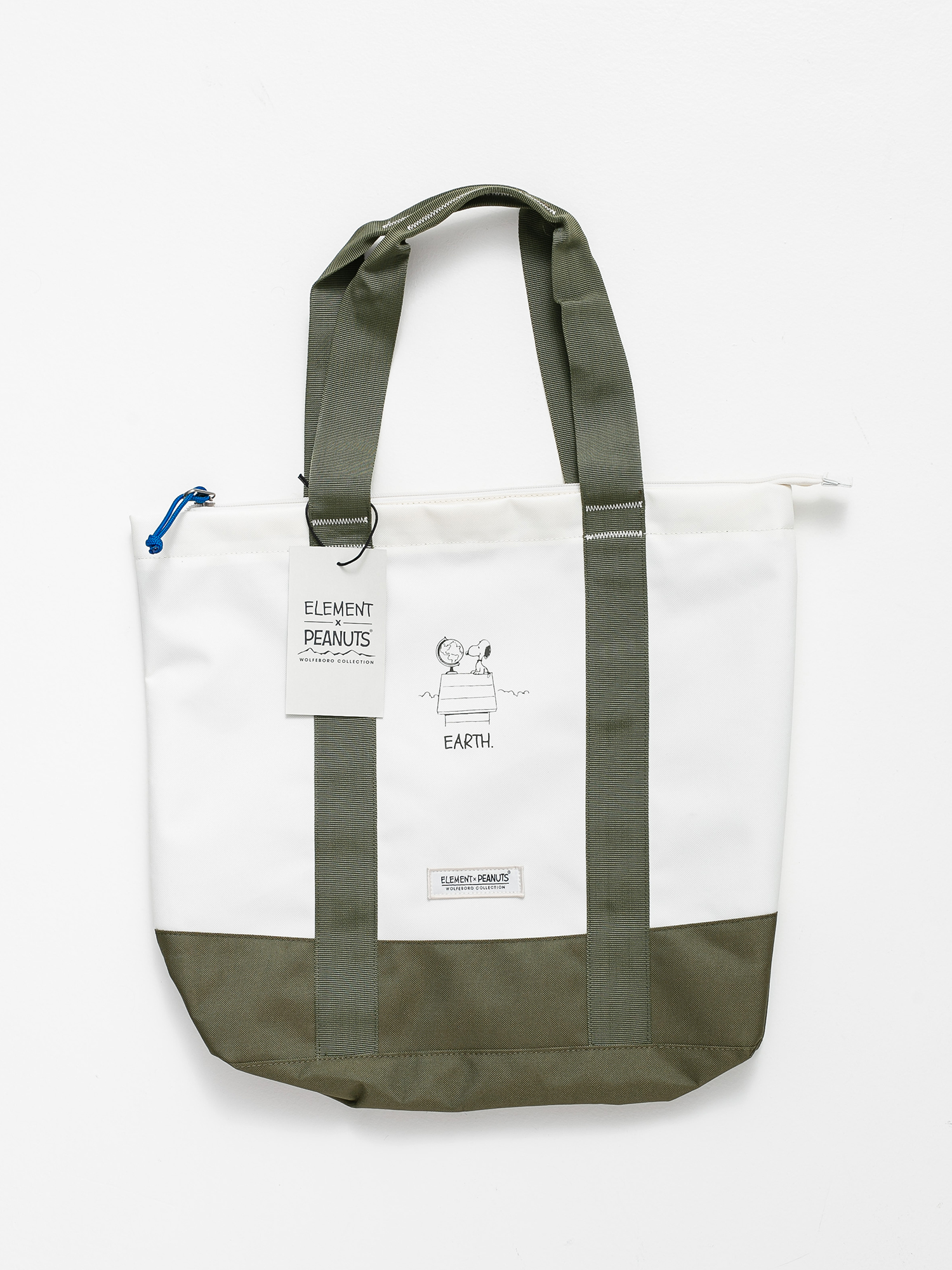 Element Carrier Peanuts Tote Bag - white (off white)