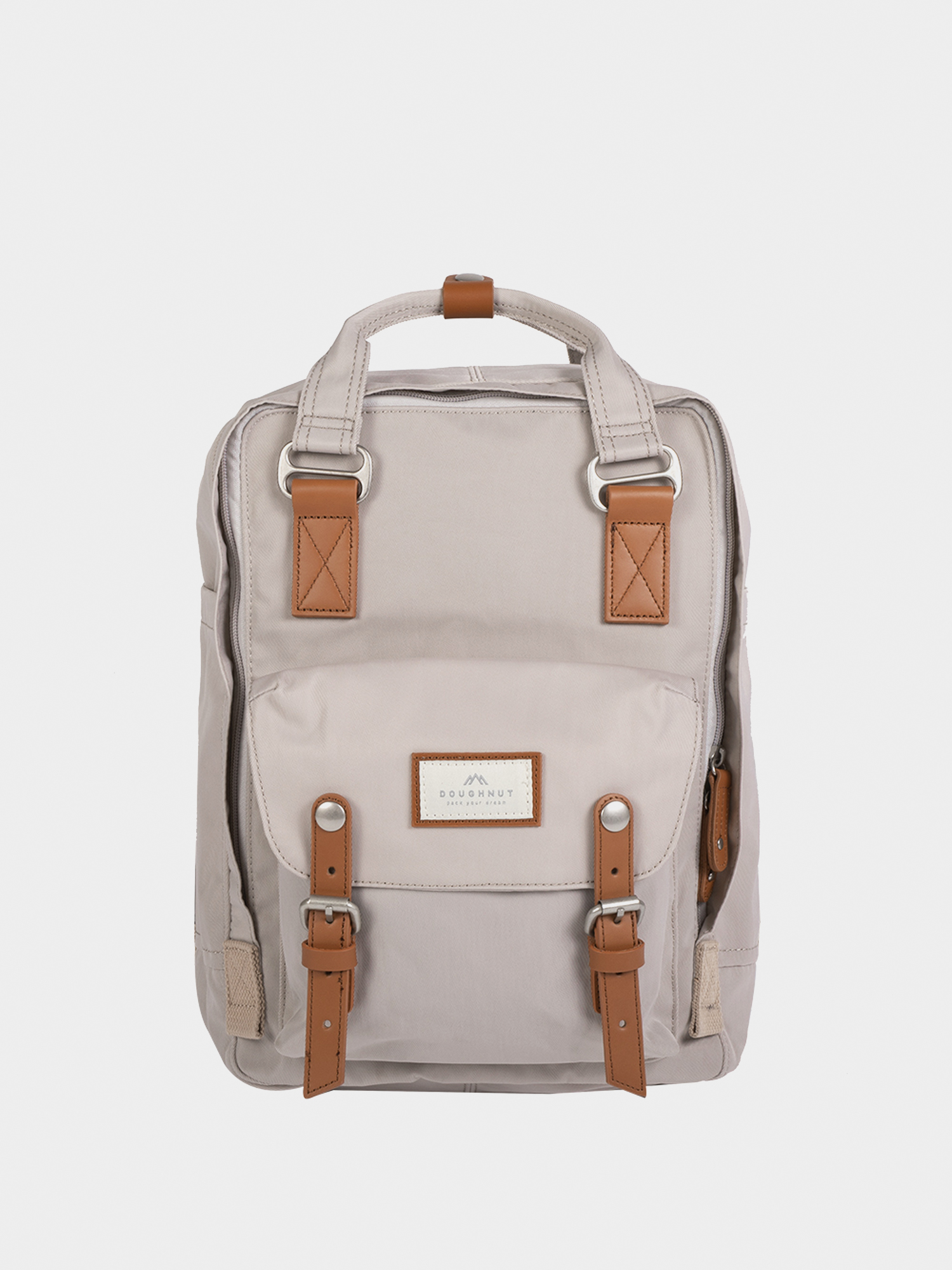Doughnut Macaroon Backpack - beige (ivory)