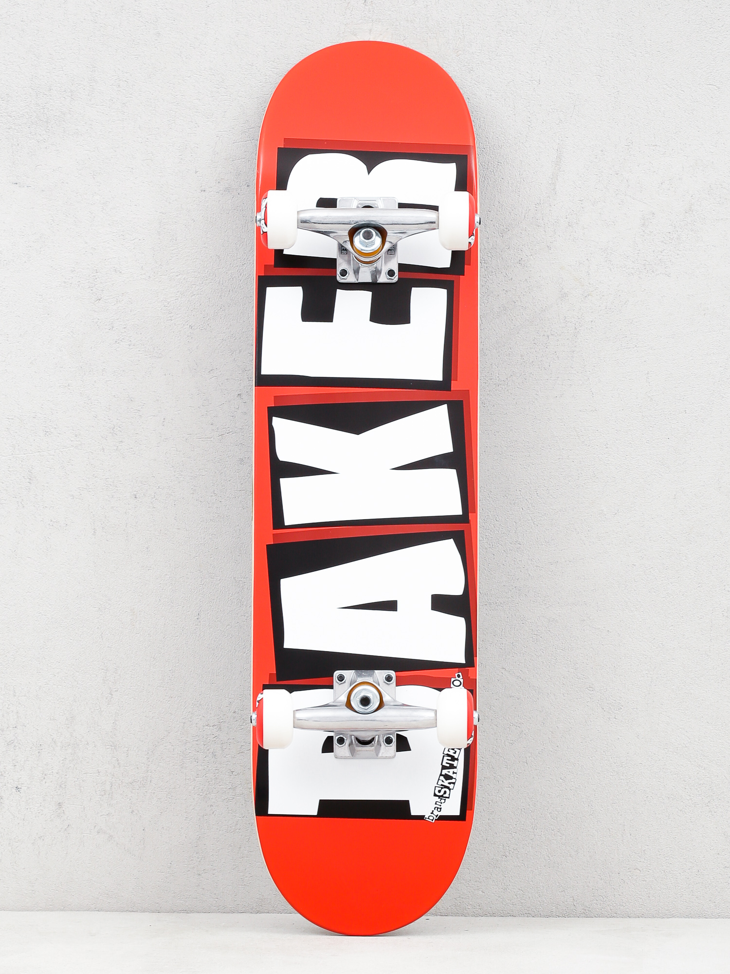 Baker Brand Logo Skateboard - red (red/white)