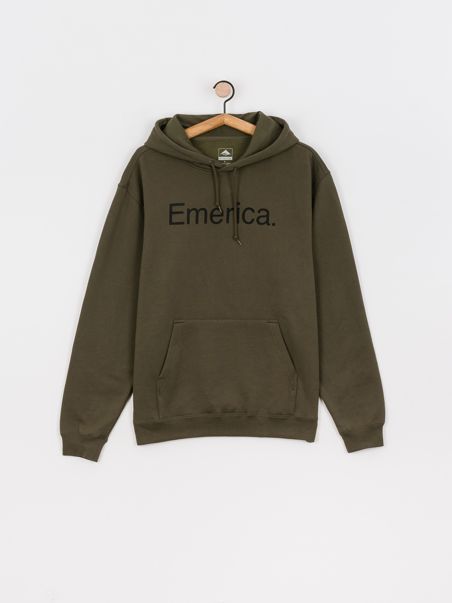 Emerica Pure Logo HD Hoodie - green (army)
