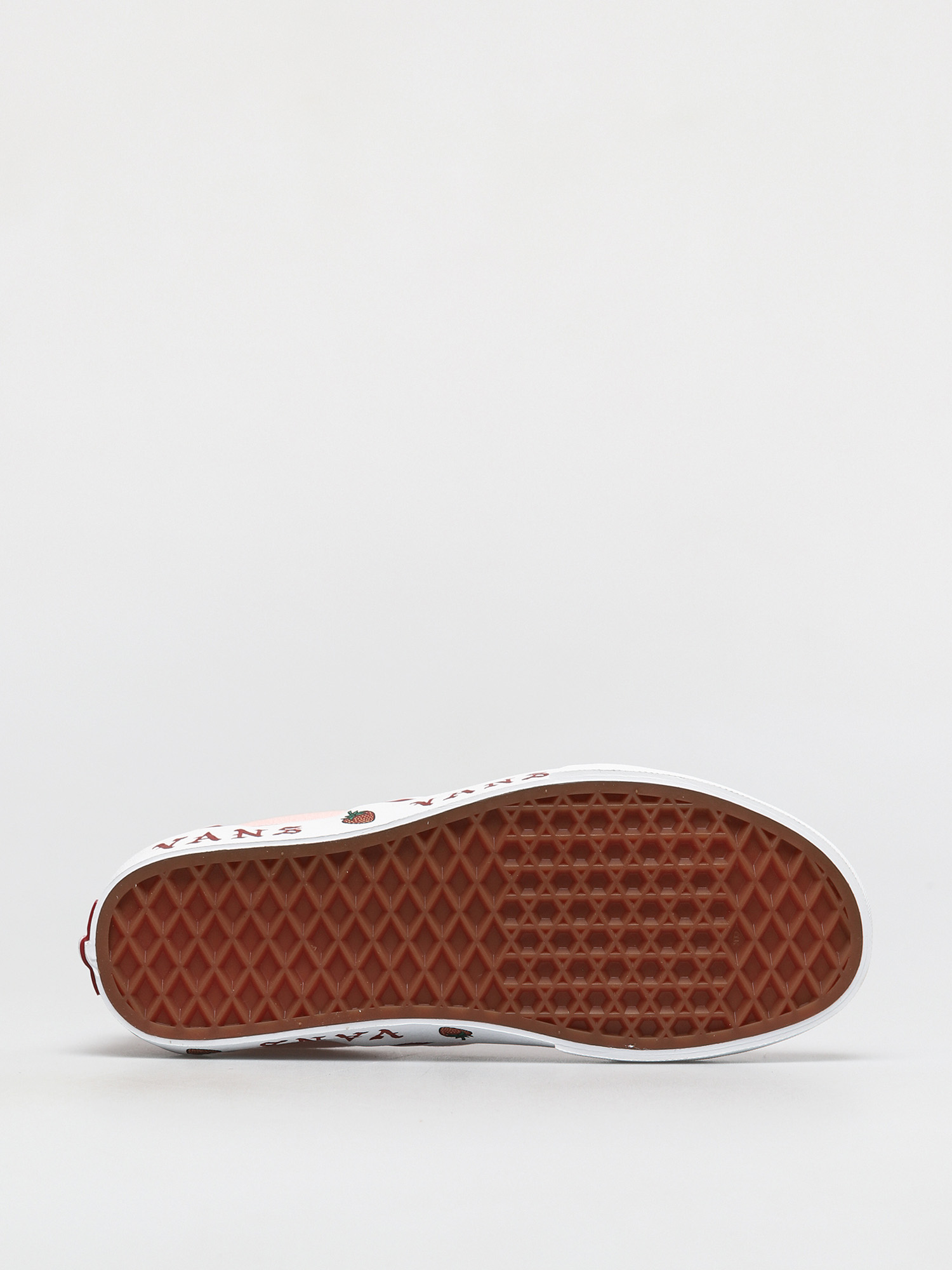Vans Classic Slip On Shoes (sidewall print blushing bride/strawberry)