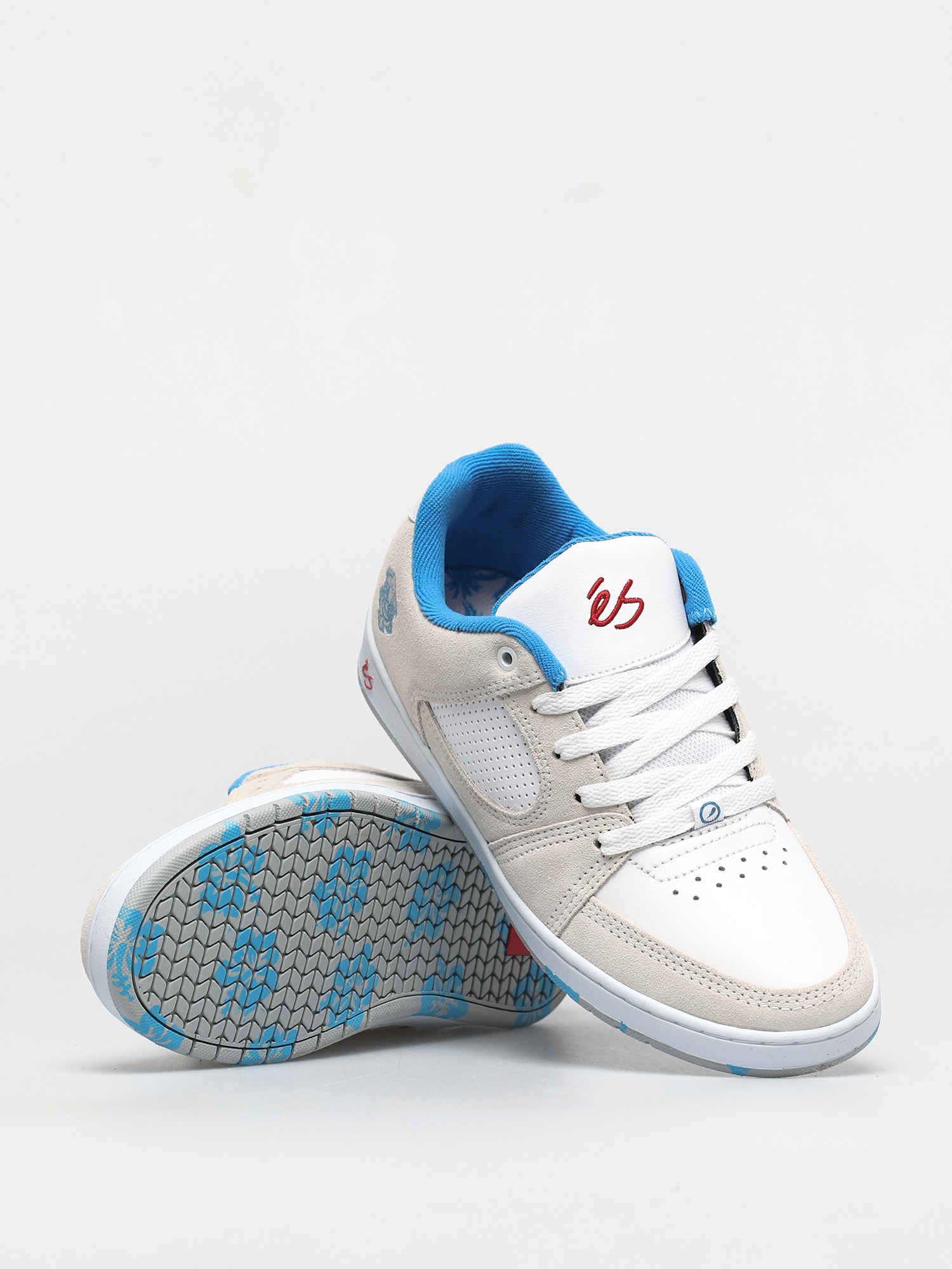 eS Accel Slim Shoes (white/blue/red)