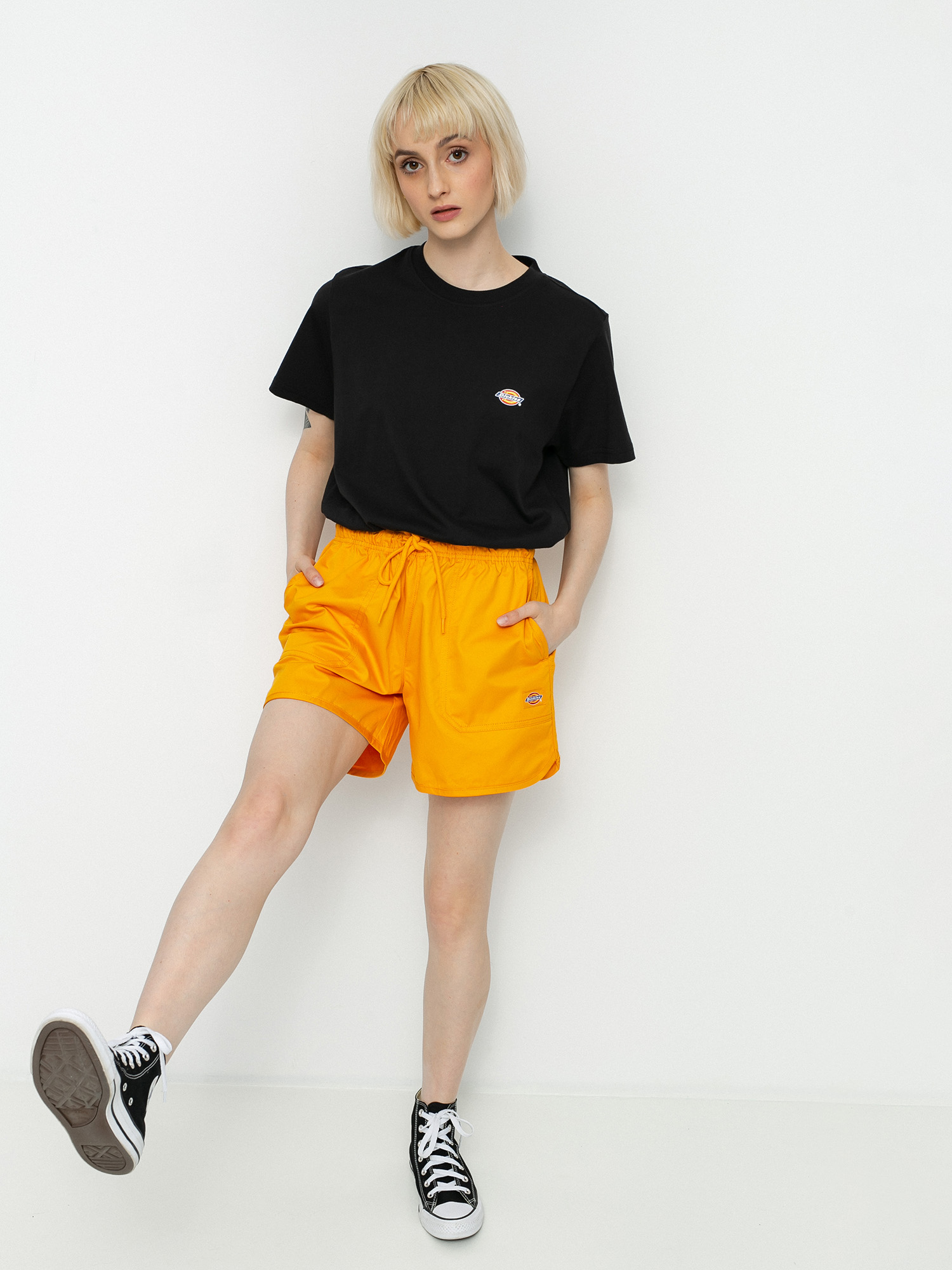 Dickies Victoria Shorts Wmn - orange (cadnium yellow)