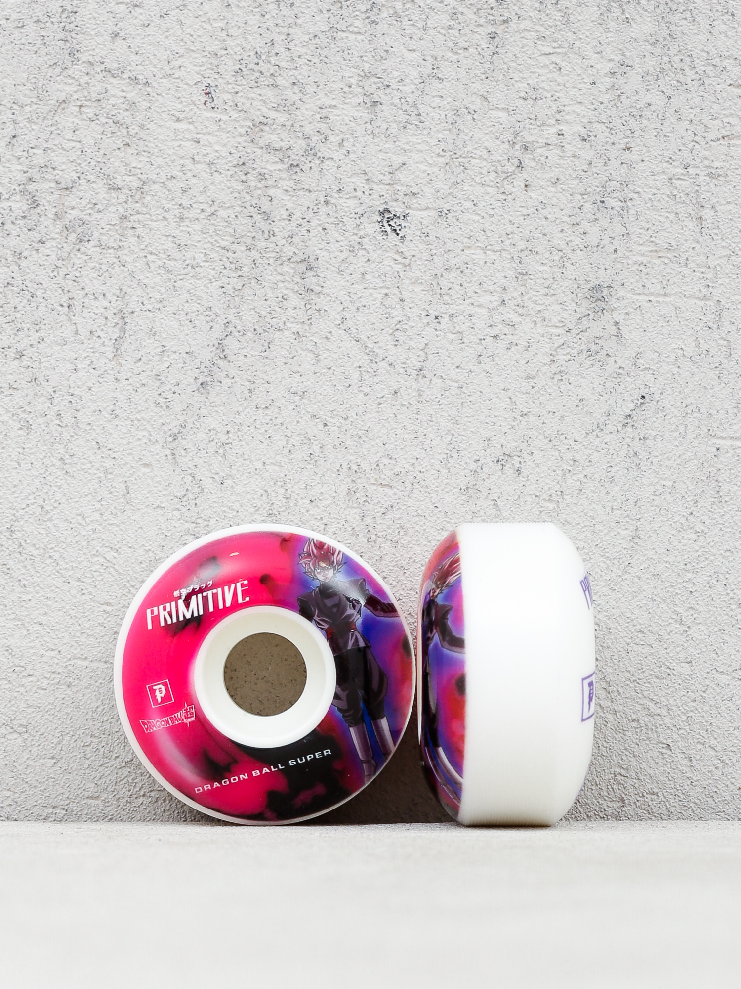 Primitive Goku Black Rose Swirl Wheels - red (white)