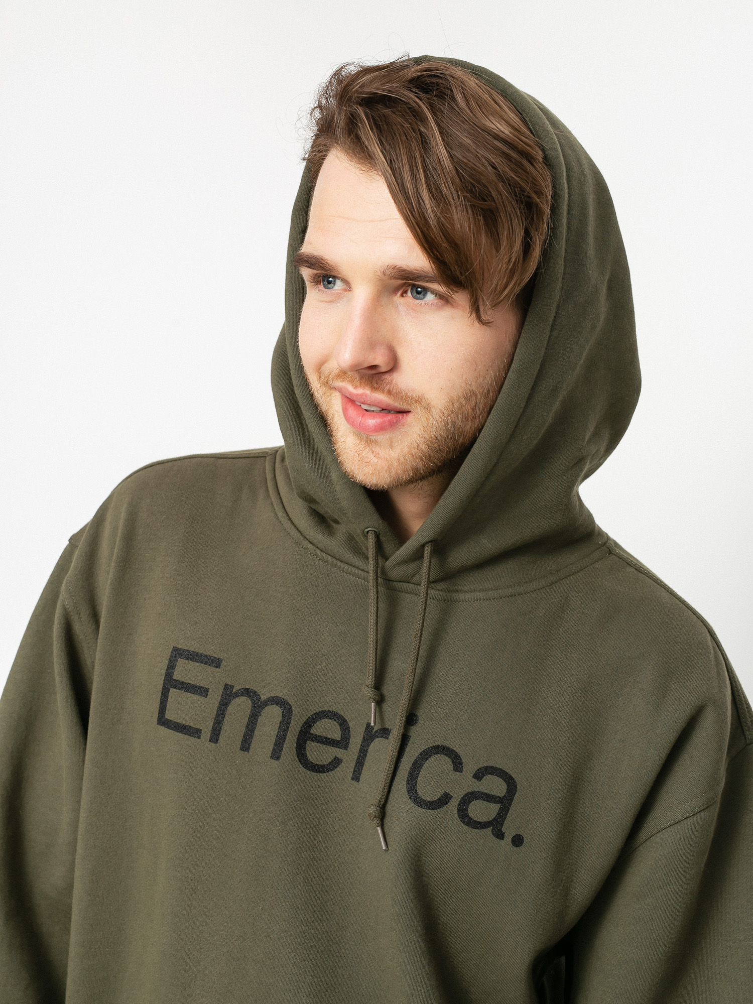 Emerica Pure Logo HD Hoodie - green (army)