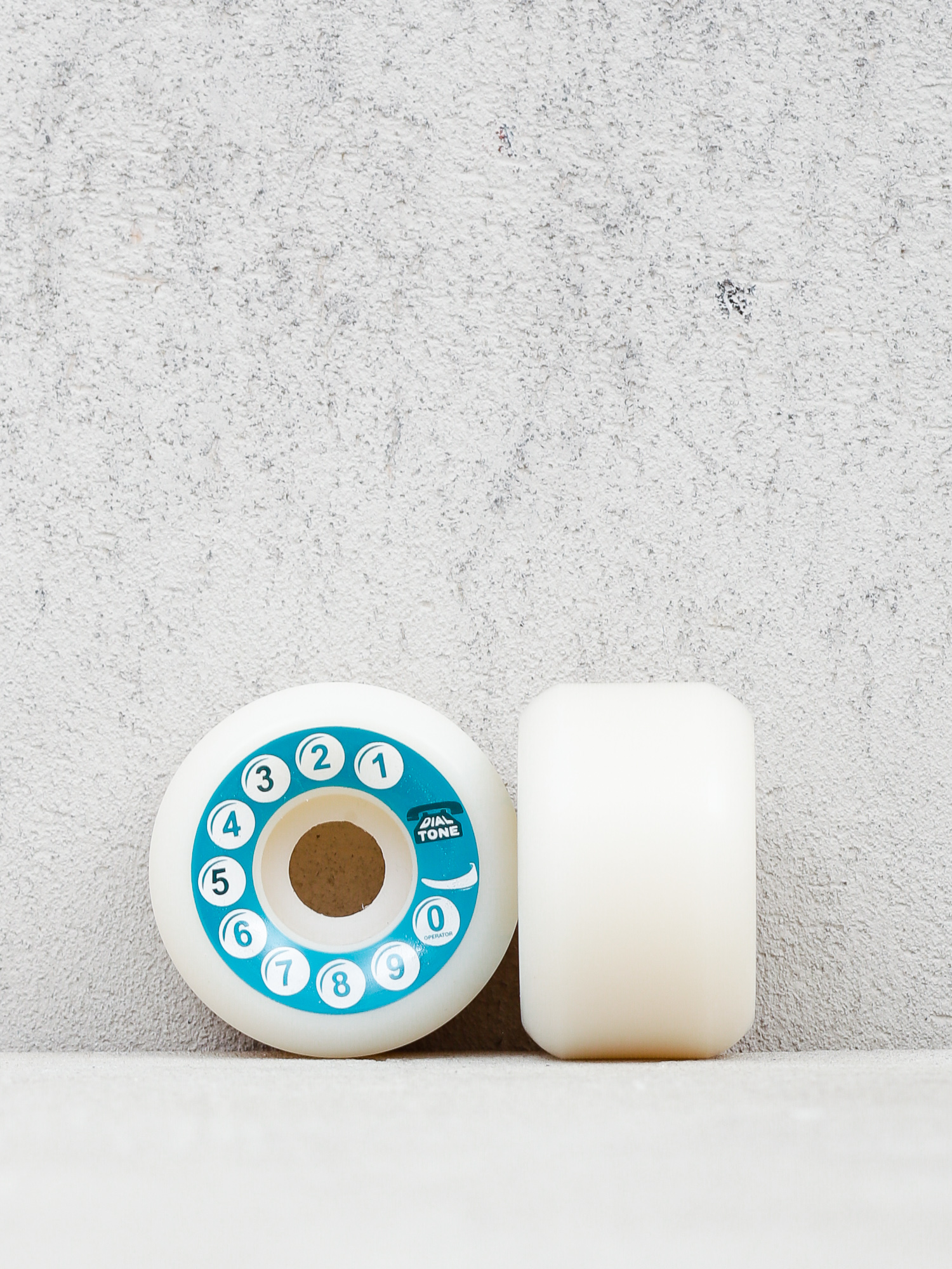 Dial Tone Og Rotary Standard Wheels (white/teal)
