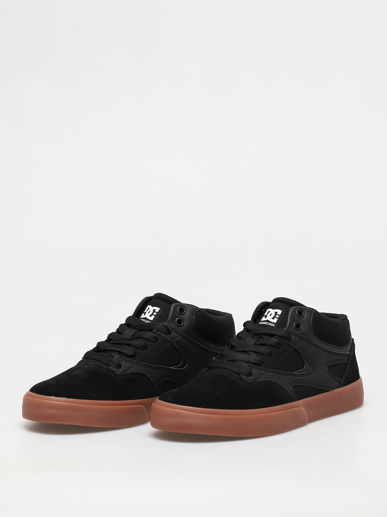 DC Kalis Vulc Mid Shoes (black/black/gum)