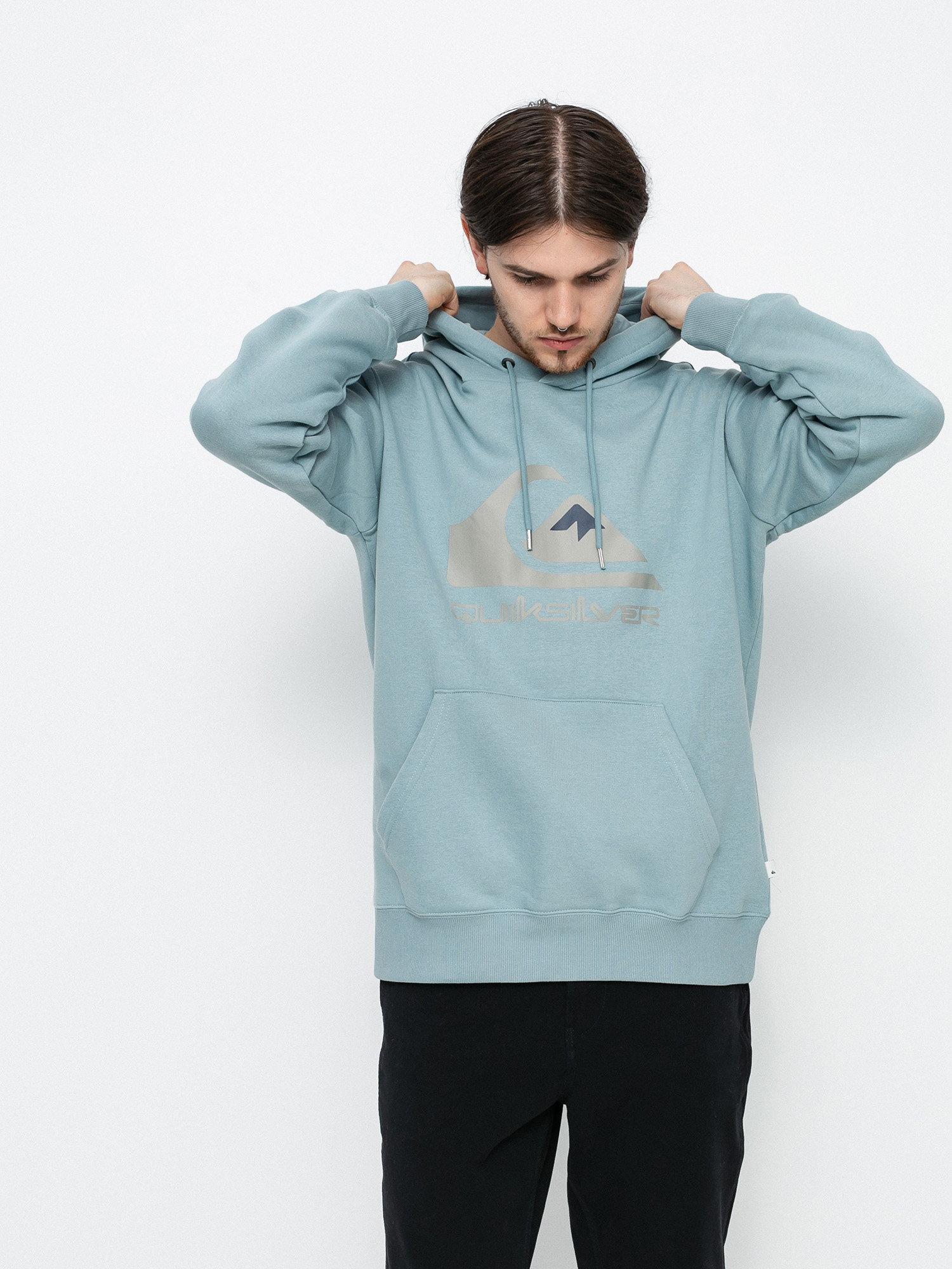 Quiksilver Big Logo HD Hoodie (grape leaf)