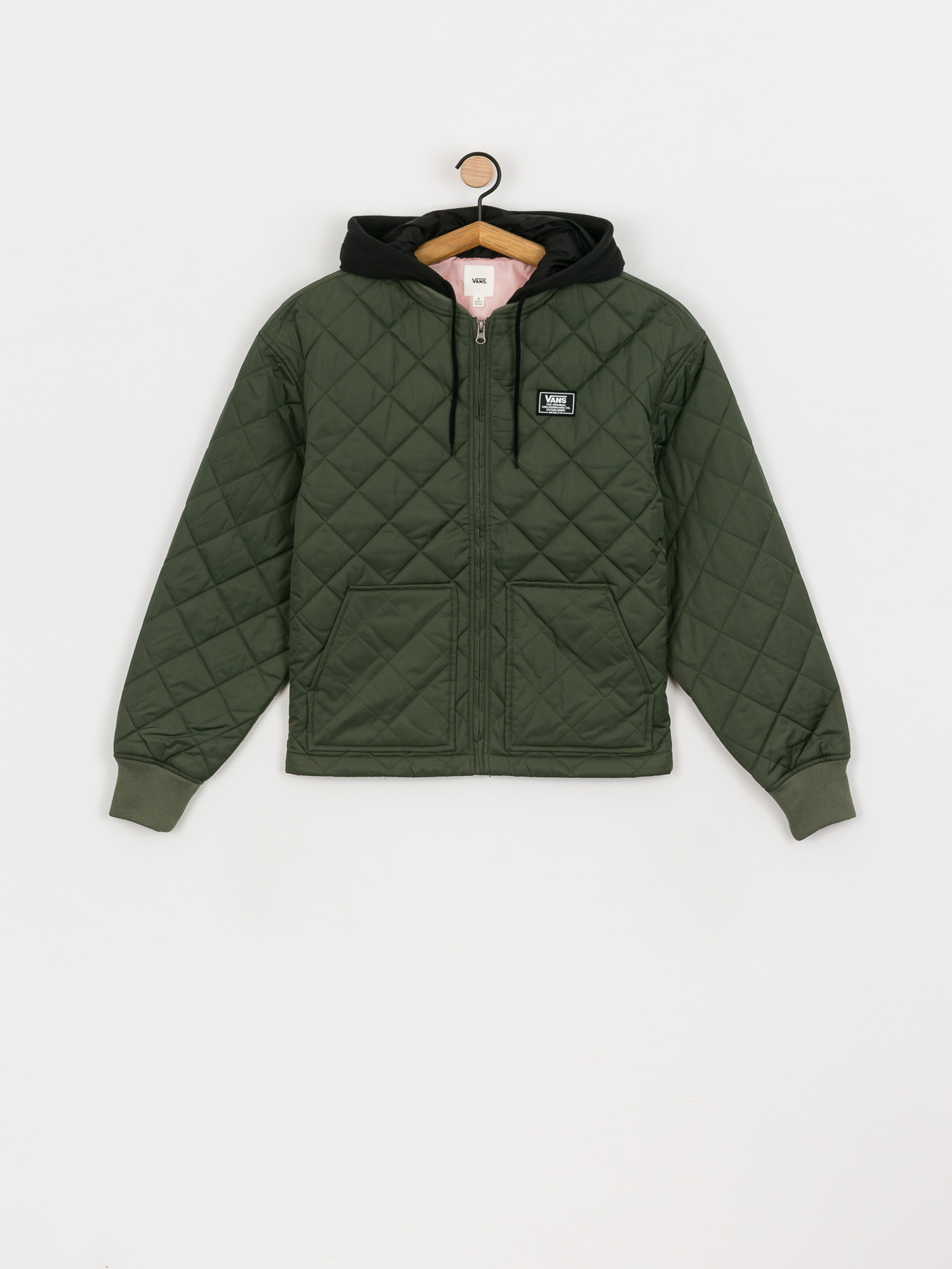 Vans Boom Boom 66 Hood Bomber Jacket Wmn - green (thyme)