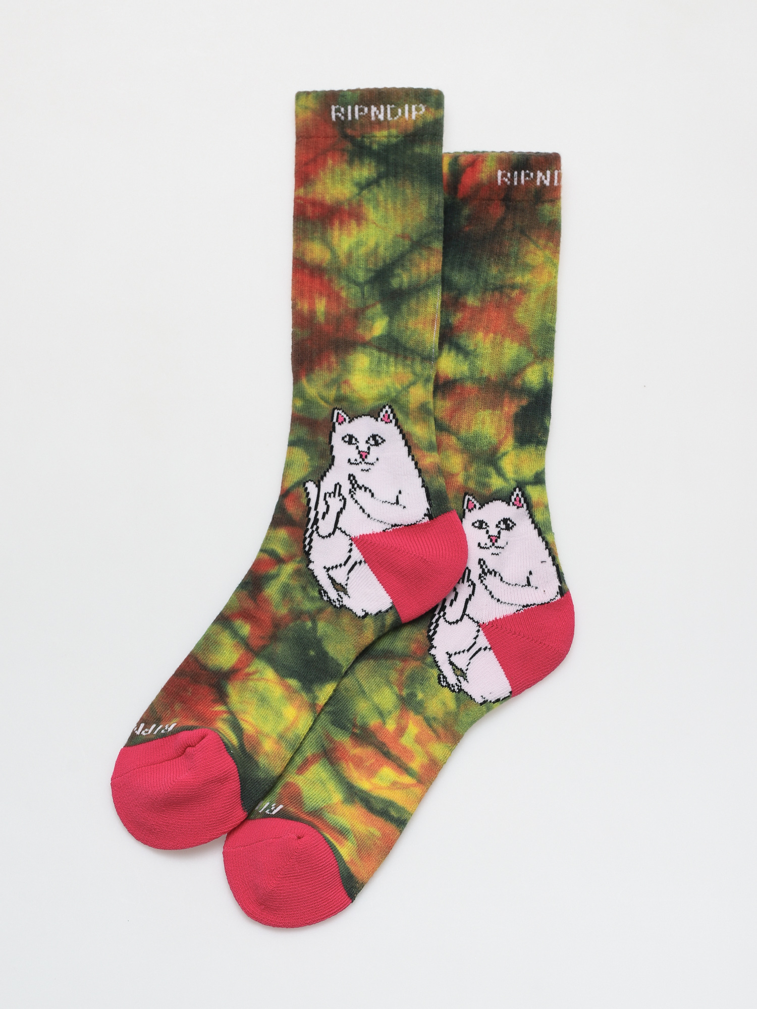 RipNDip Lord Nermal Sunburt Socks - green (multi)