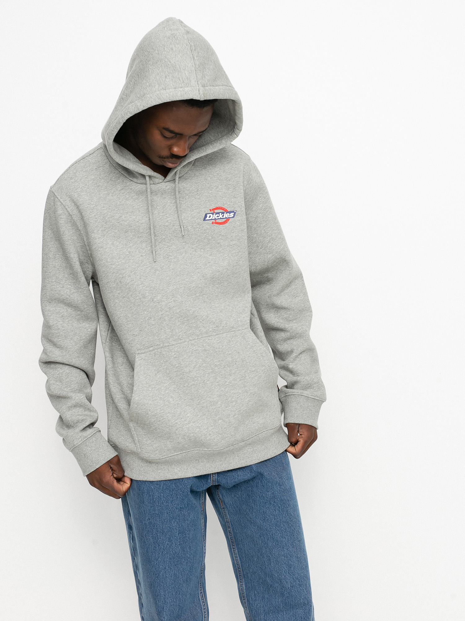 Dickies Ruston Hd Hoodie Grey Melange