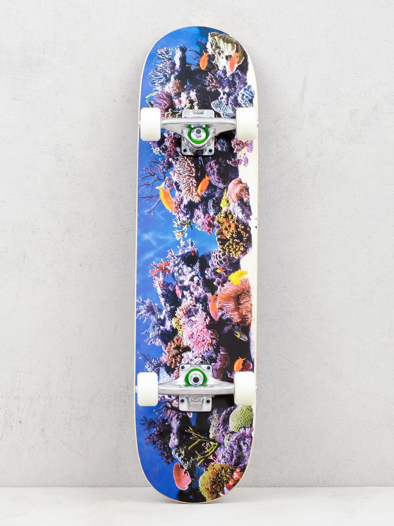 Minilogo Fin Fur & Feather 18 Skateboard - multicolor (fish tank)