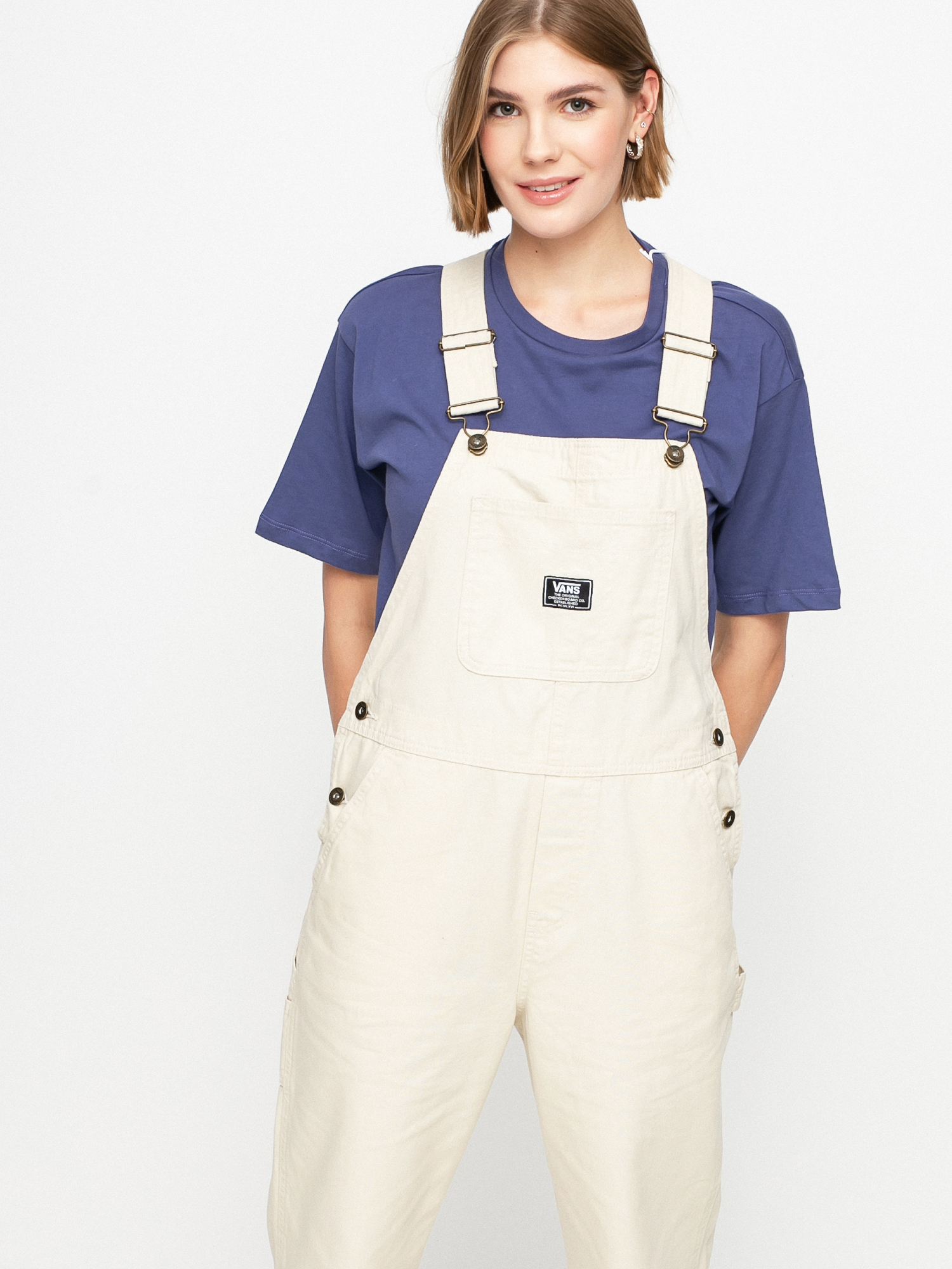 Vans Ground Work Overall Pants Wmn (sandshell)