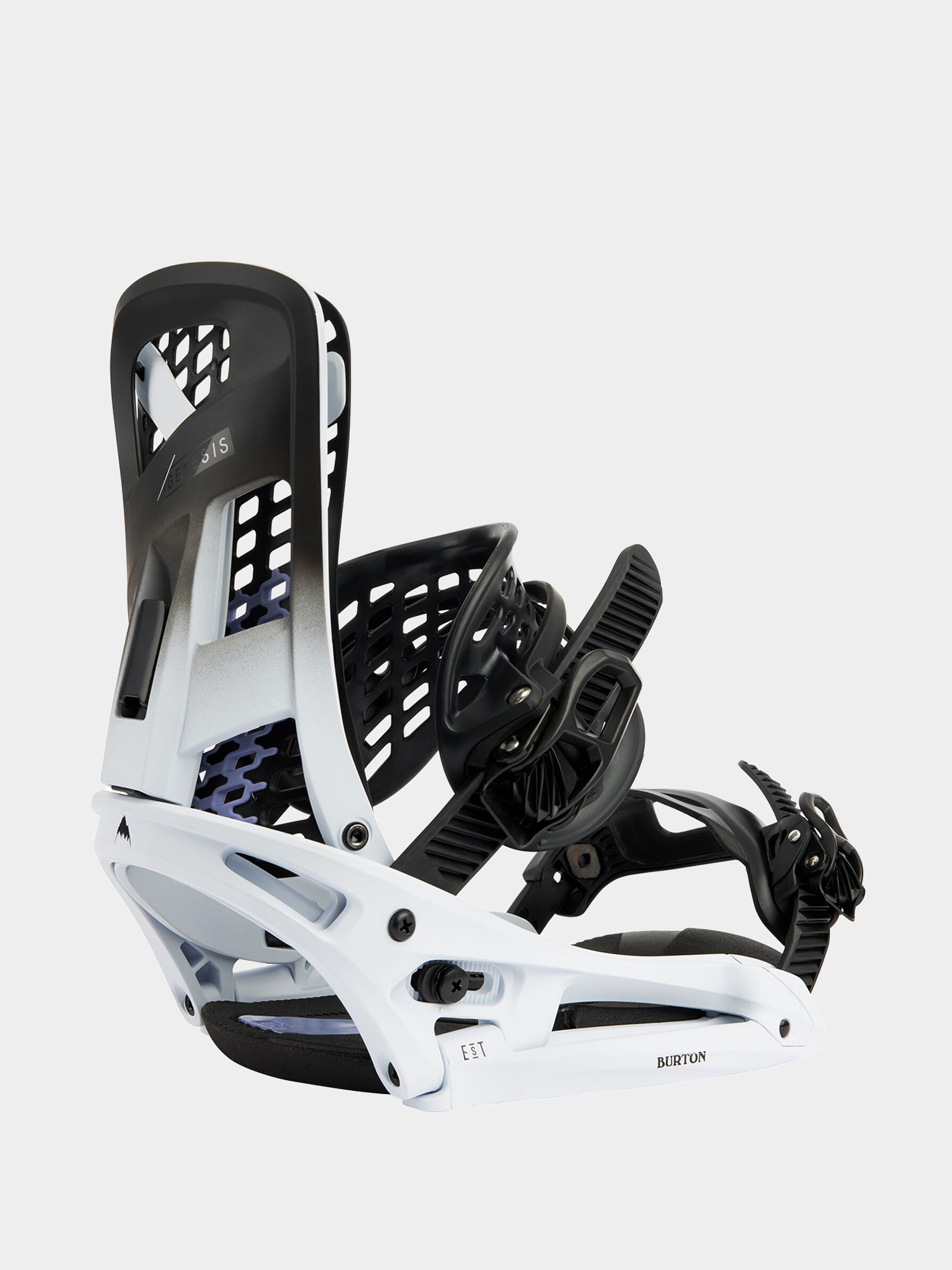 Burton Genesis Est Snowboard bindings - white (white/black)