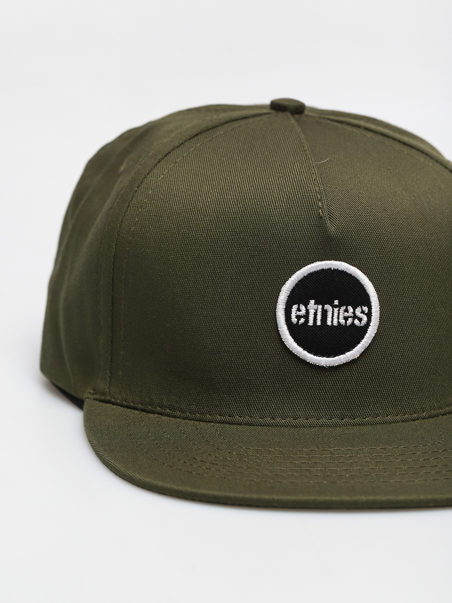 Etnies Stencil Patch Snapback Cap (military)