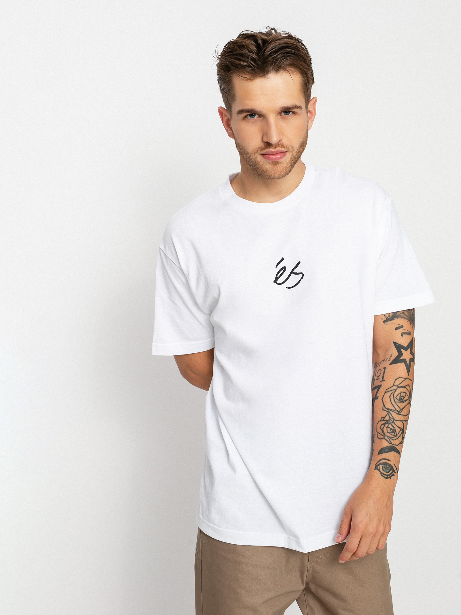 eS Mini Script T-shirt - white (white)