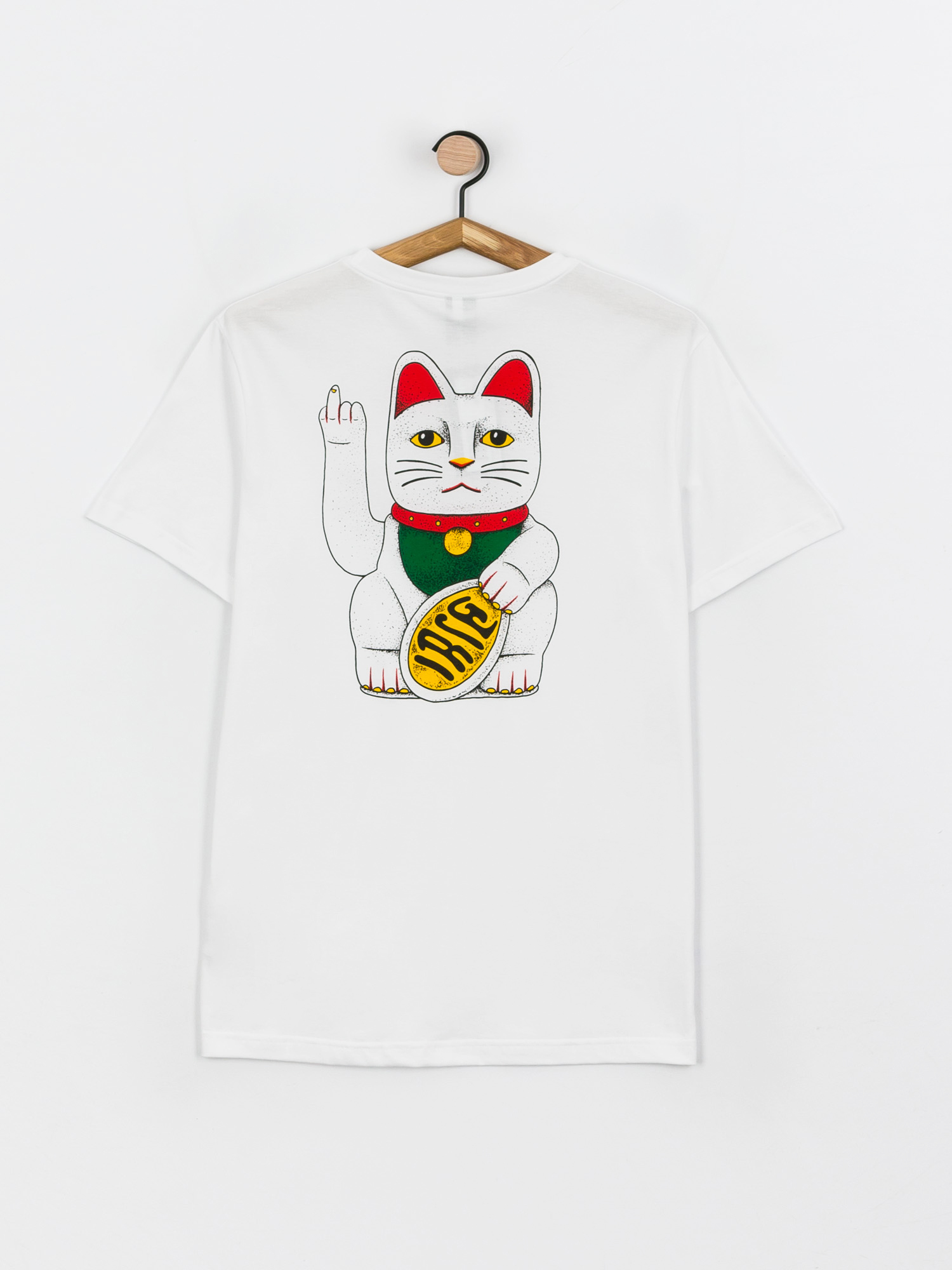 Iriedaily Bye Bye Cat T-shirt - white (white)