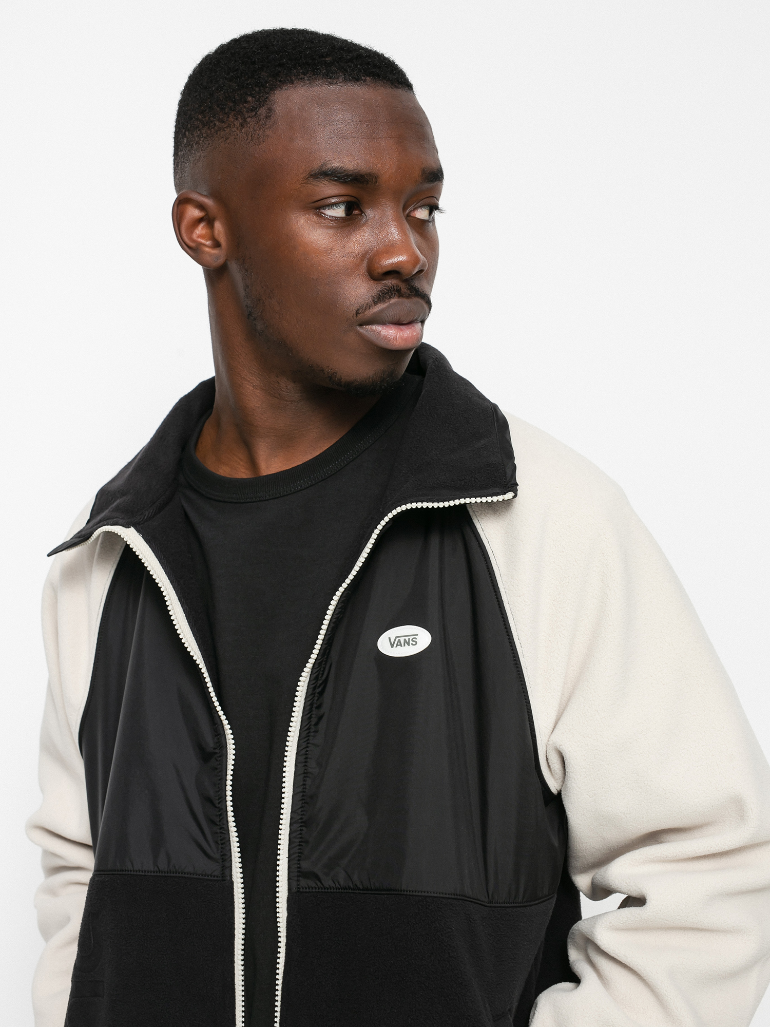 Vans X Public Snow Jacket (black/oatmeal)