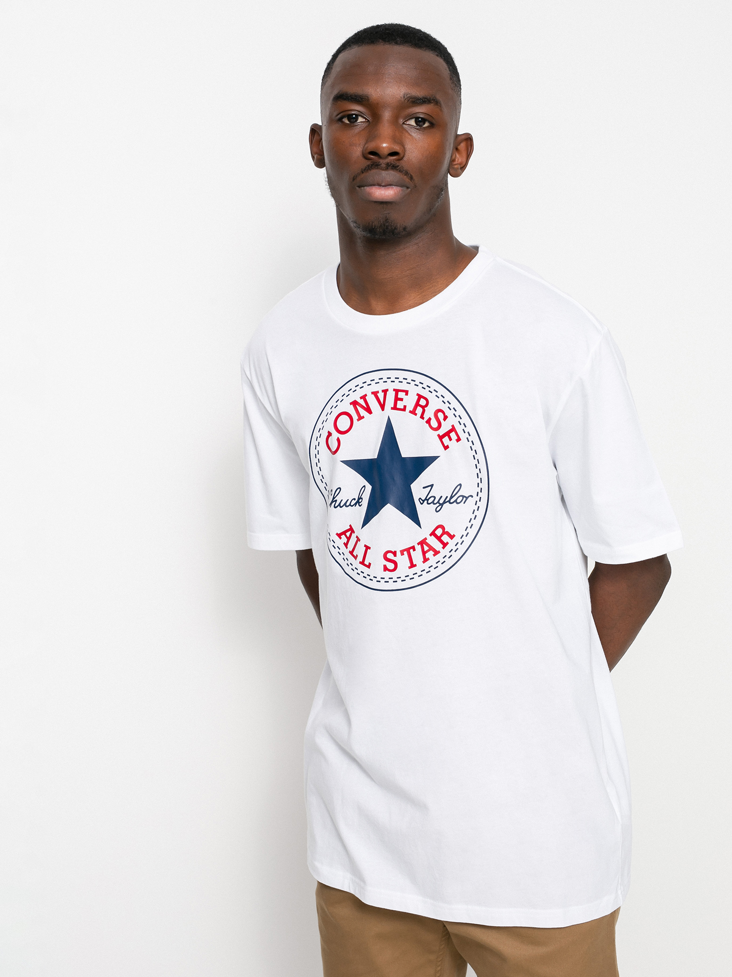 Converse T-shirt Chuck Patch - white (white)
