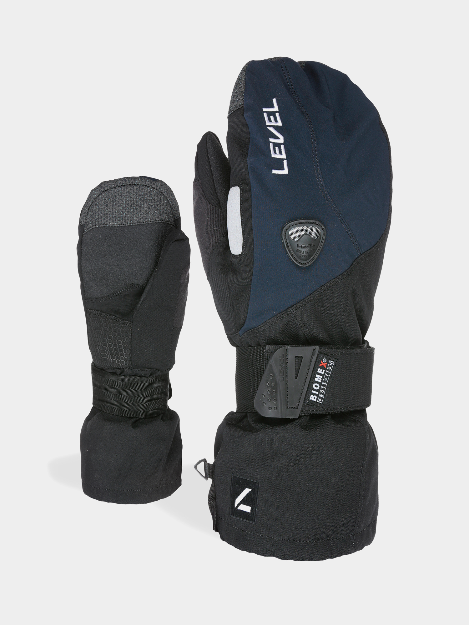 Level Fly Mitt Gloves - navy blue (ninja navy)