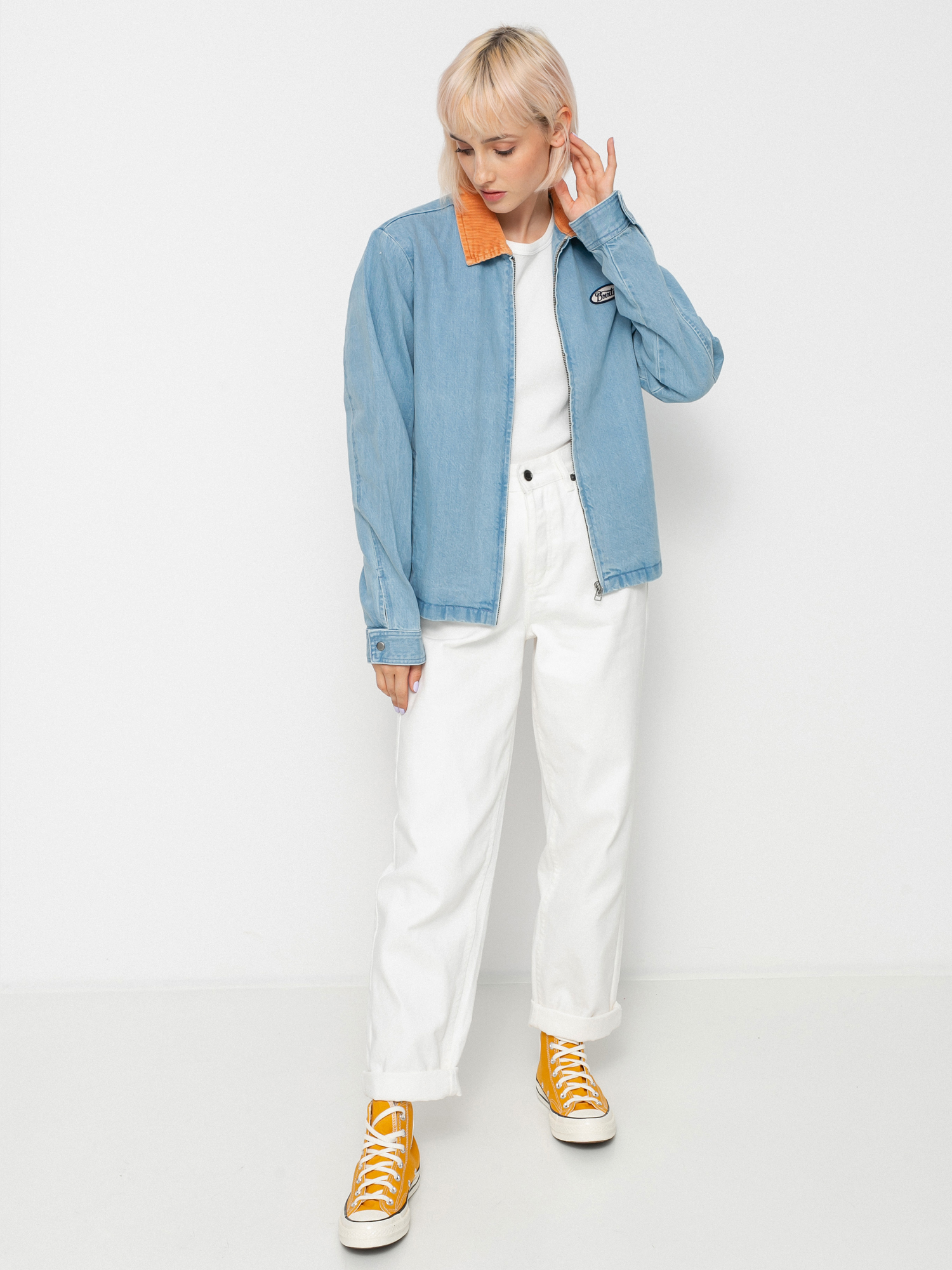 Brixton Utopia Jacket Wmn - blue (70s blue)