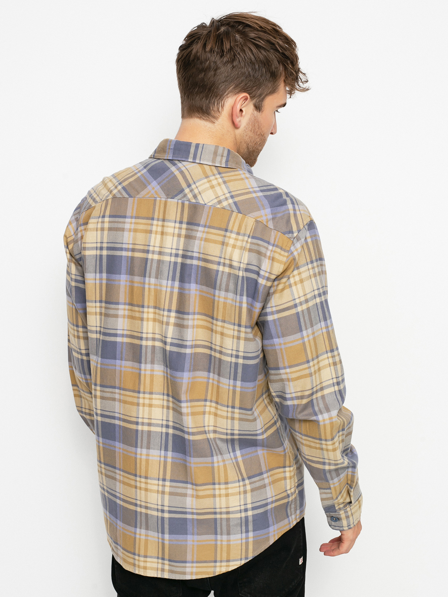 Burton Brighton Flannel Shirt (kelp stump plaid)