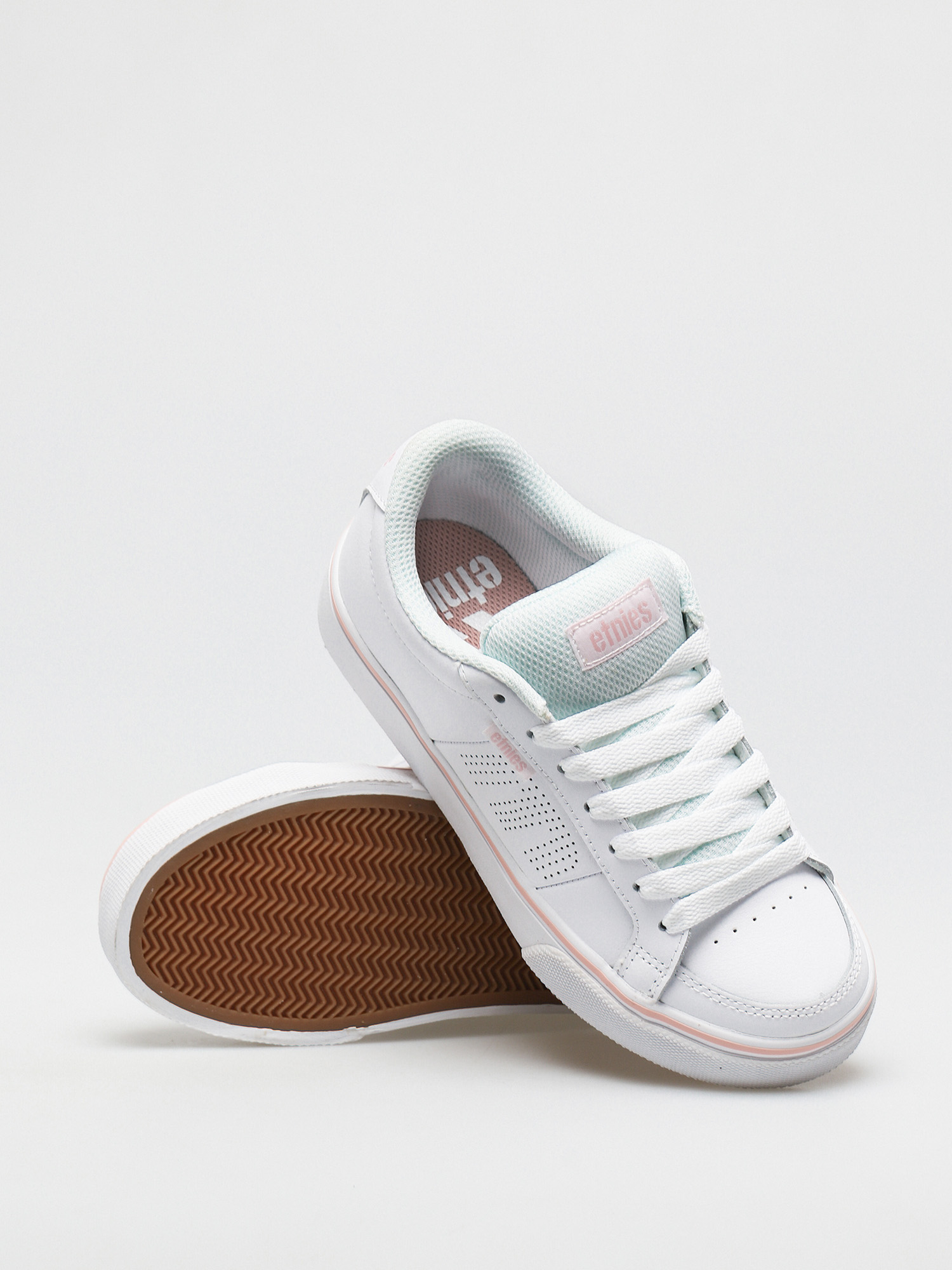 Etnies Kingpin Vulc Shoes Wmn - white (white/pink)