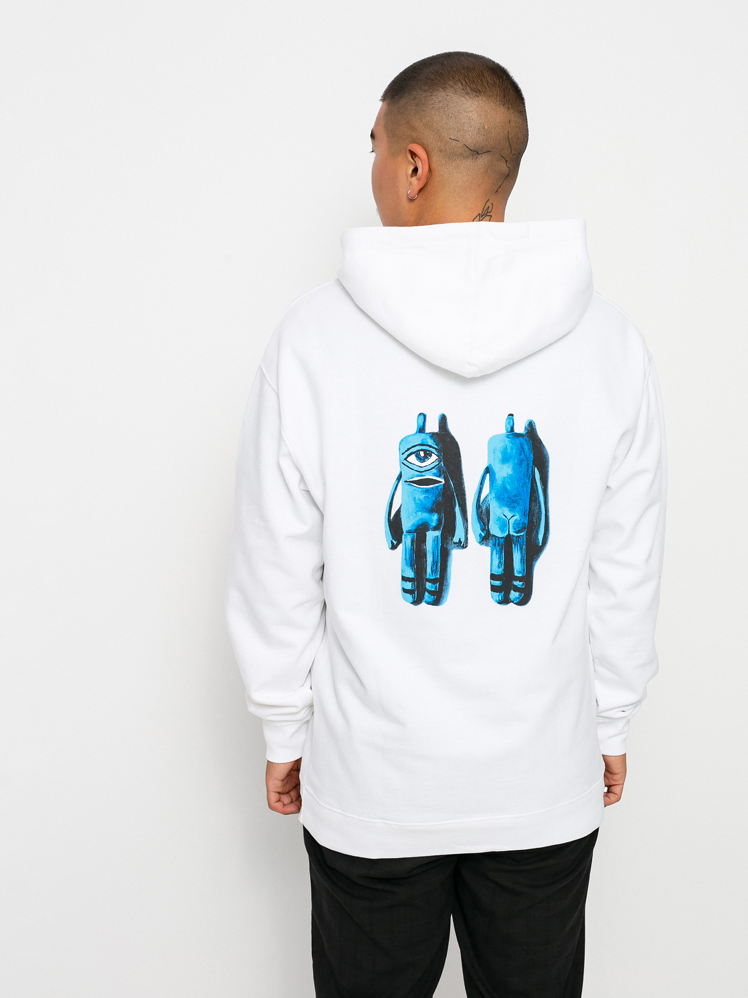 Toy Machine Sock Puppet HD Hoodie - white (white)