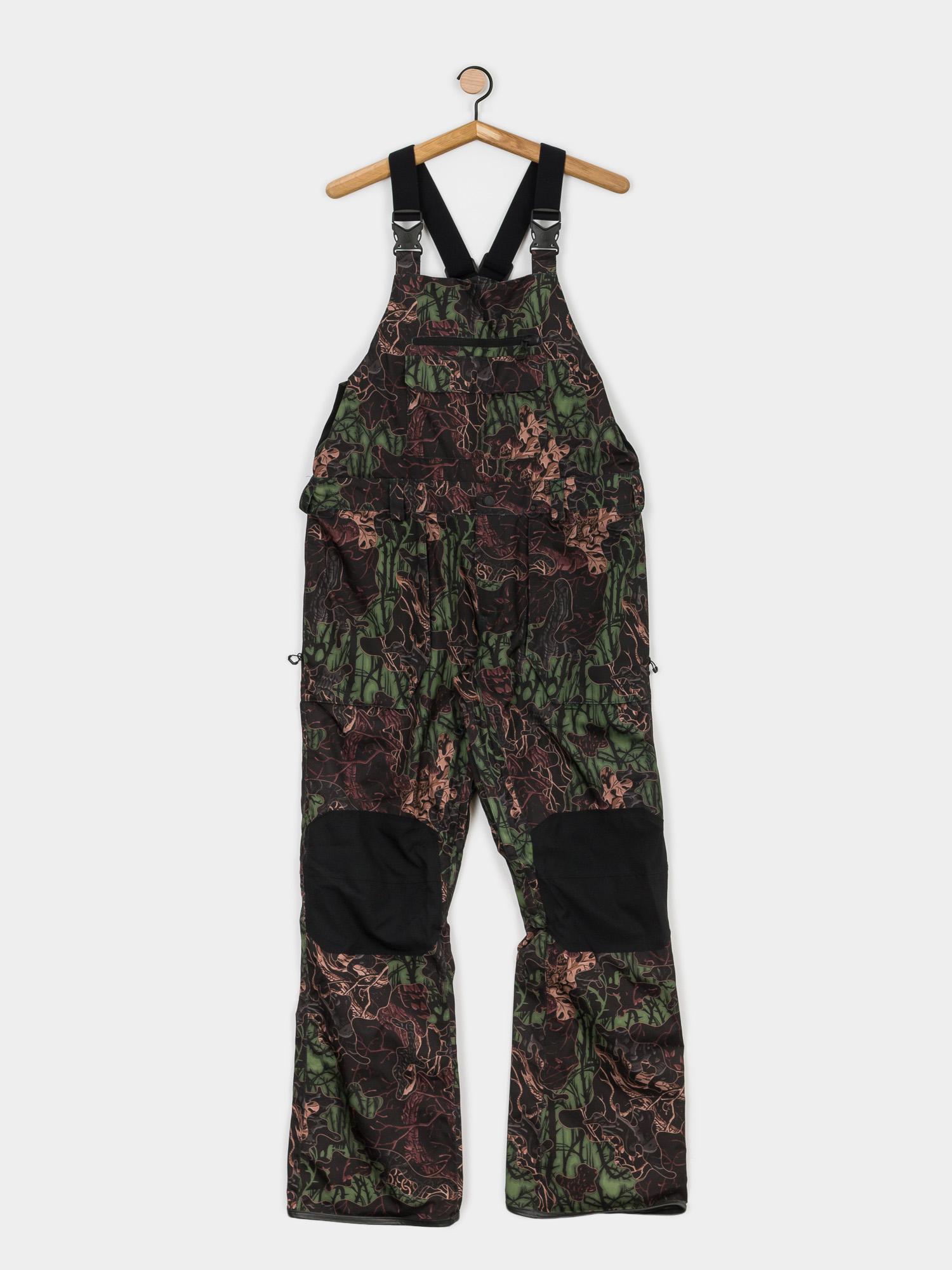 Volcom Roan Bib Overall Snowboard pants (woodland camo)