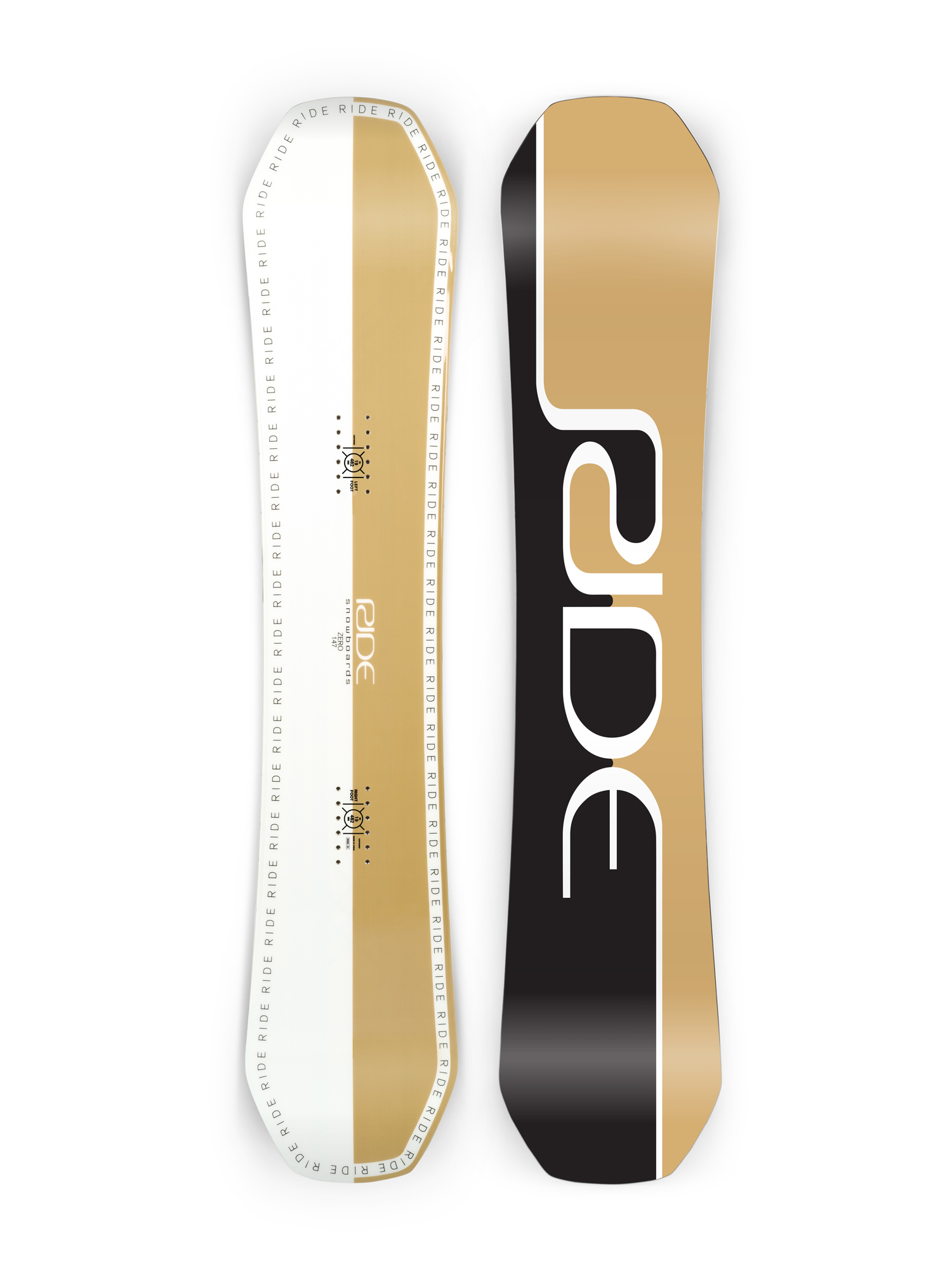 Ride Zero Snowboard - brown