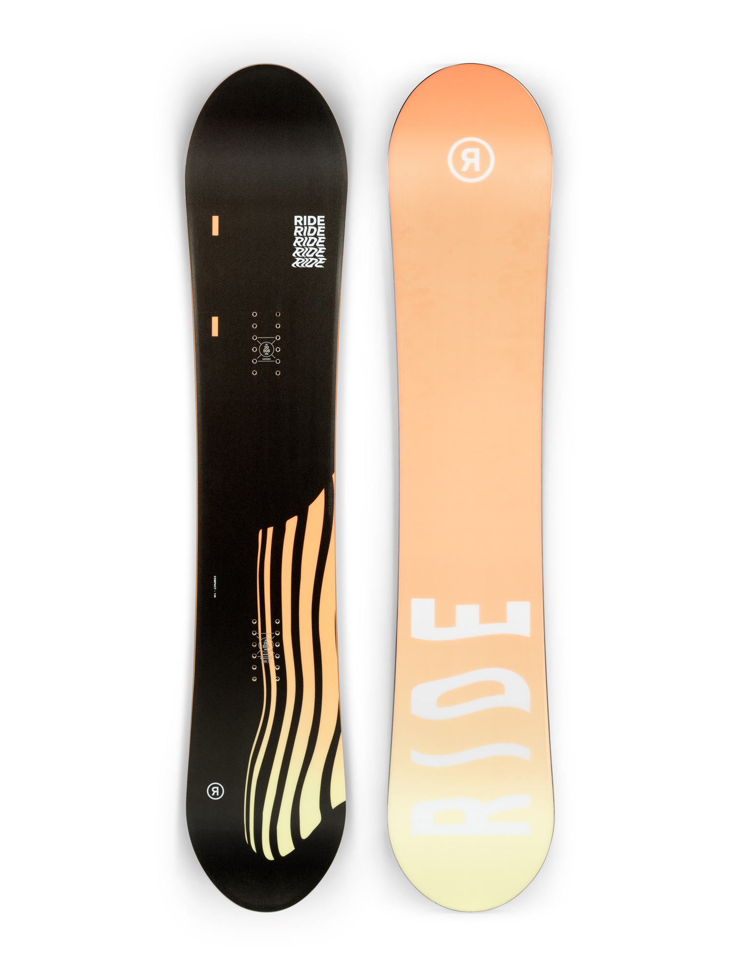 Ride Compact Snowboard Wmn - multicolor