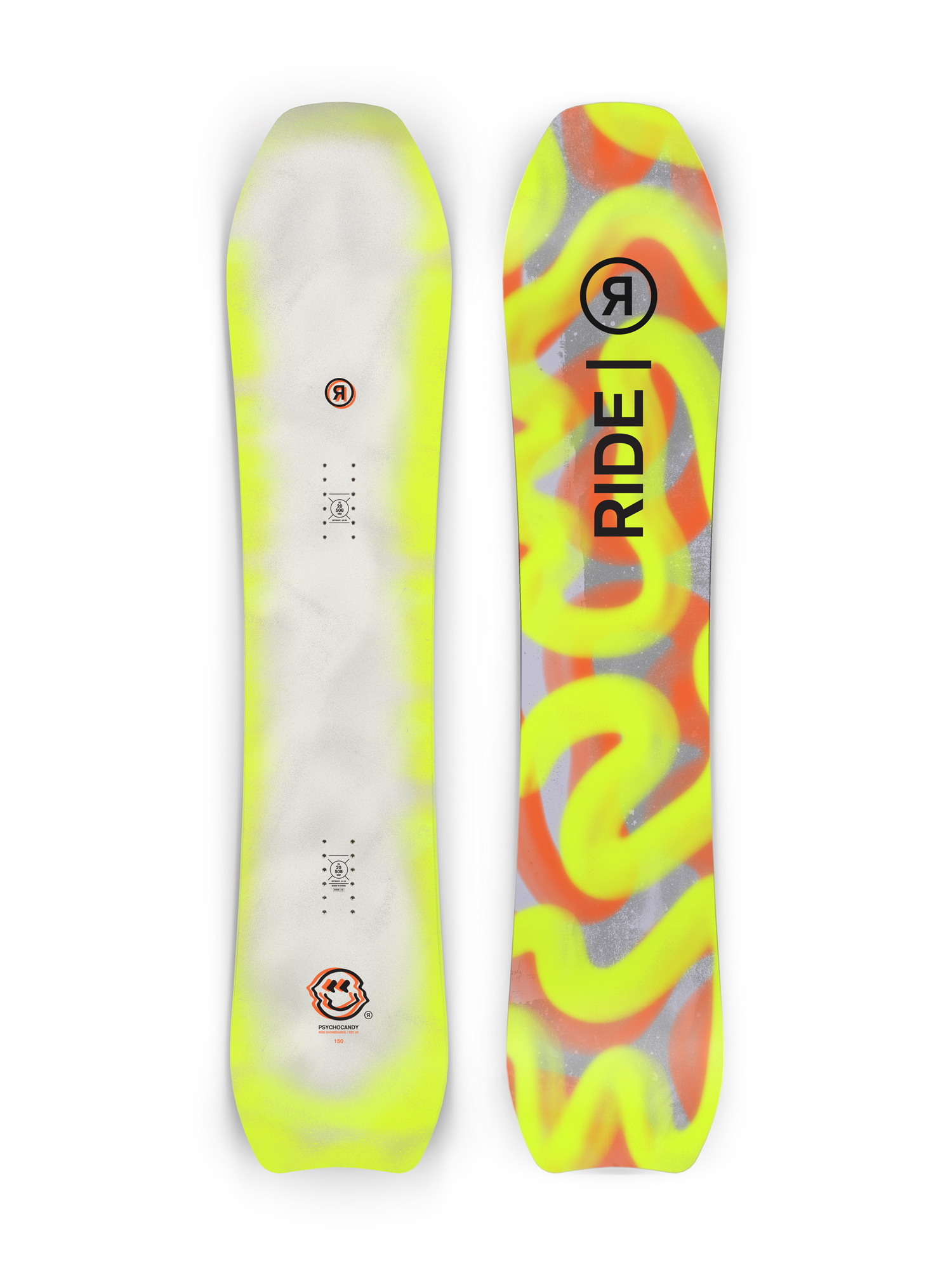 Ride Psychocandy Snowboard - multicolor