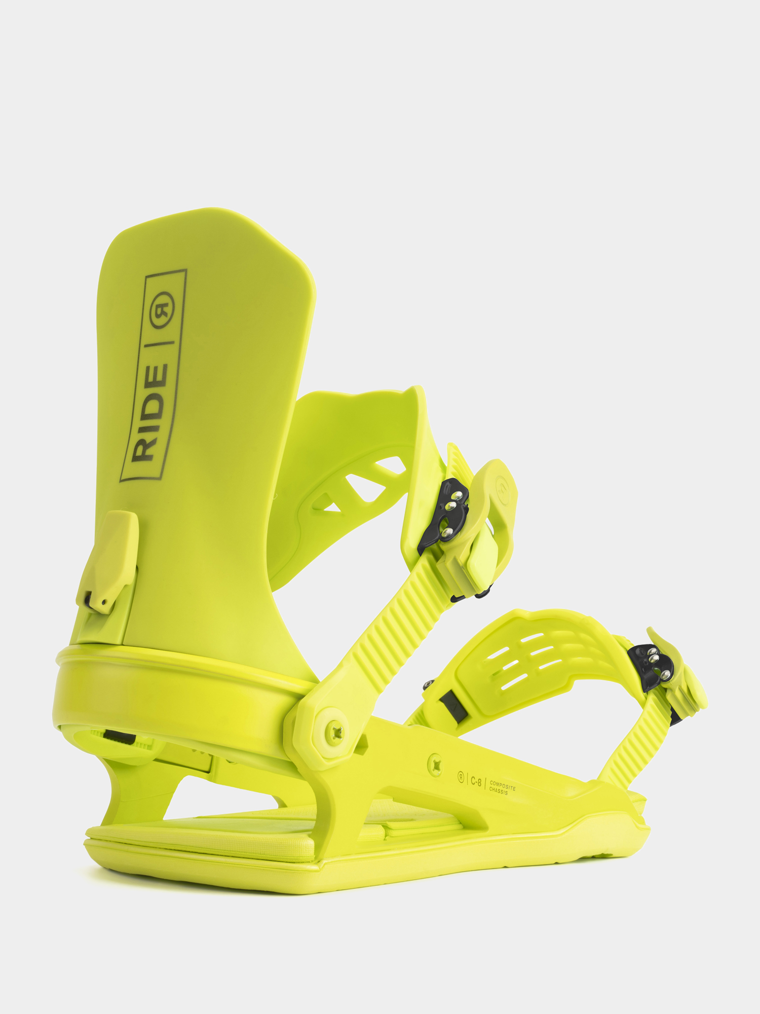 Ride C-8 Snowboard bindings - yellow (lime)