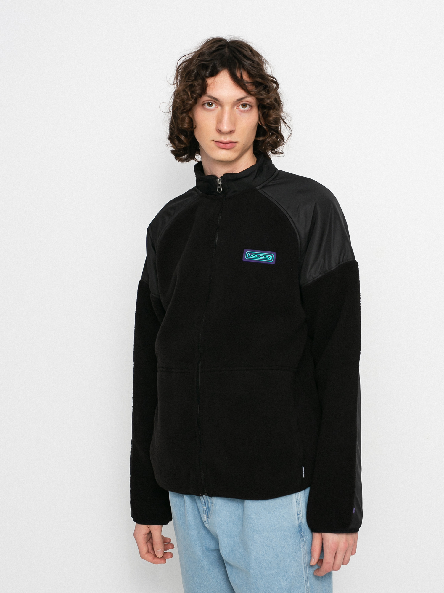 Volcom Runtime Error Zip Sweatshirt (black)