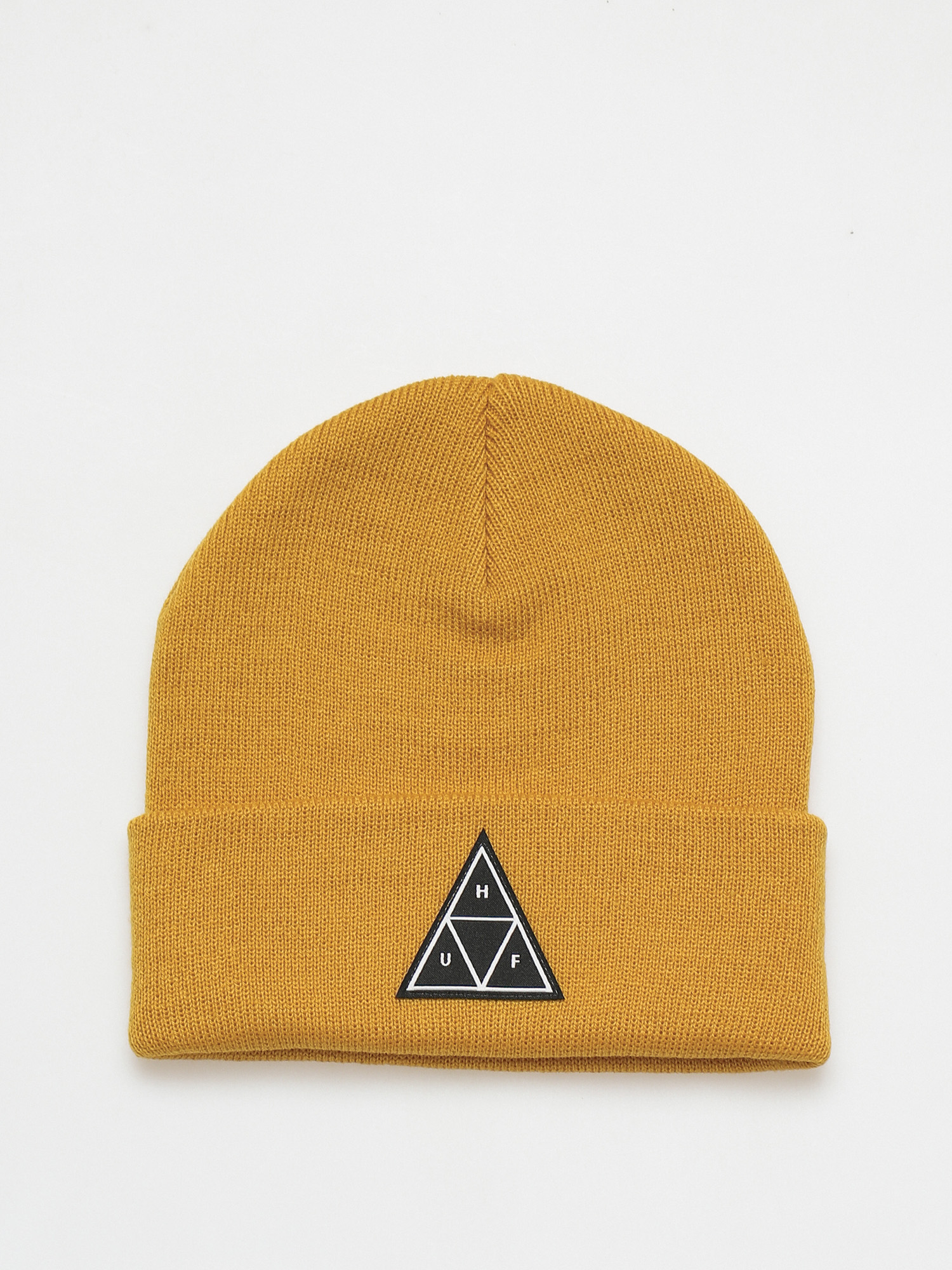 HUF Essentials Triple Triangle Beanie - golden (gold)