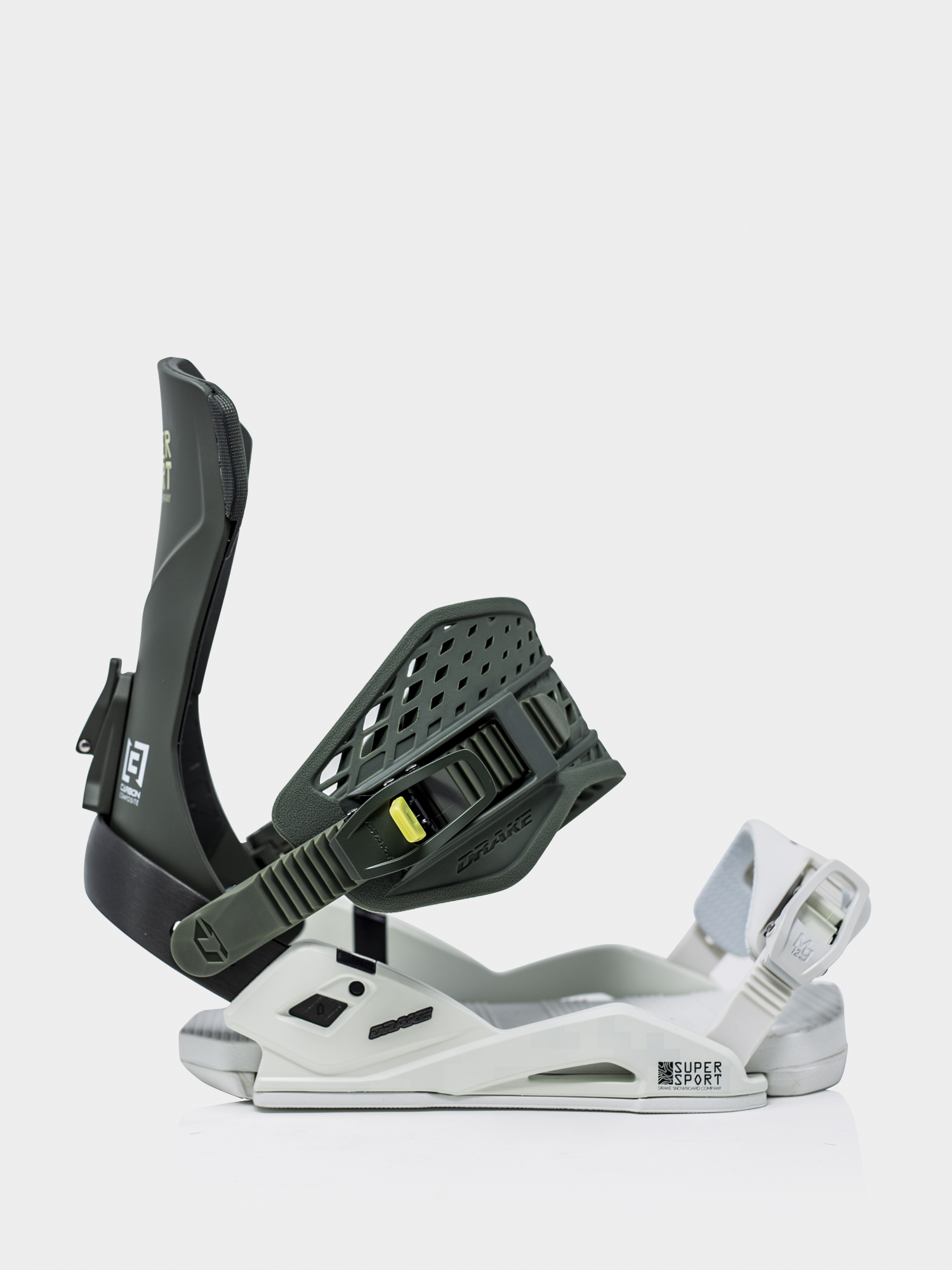 Drake Super Sport Snowboard bindings - grey (grey/green)